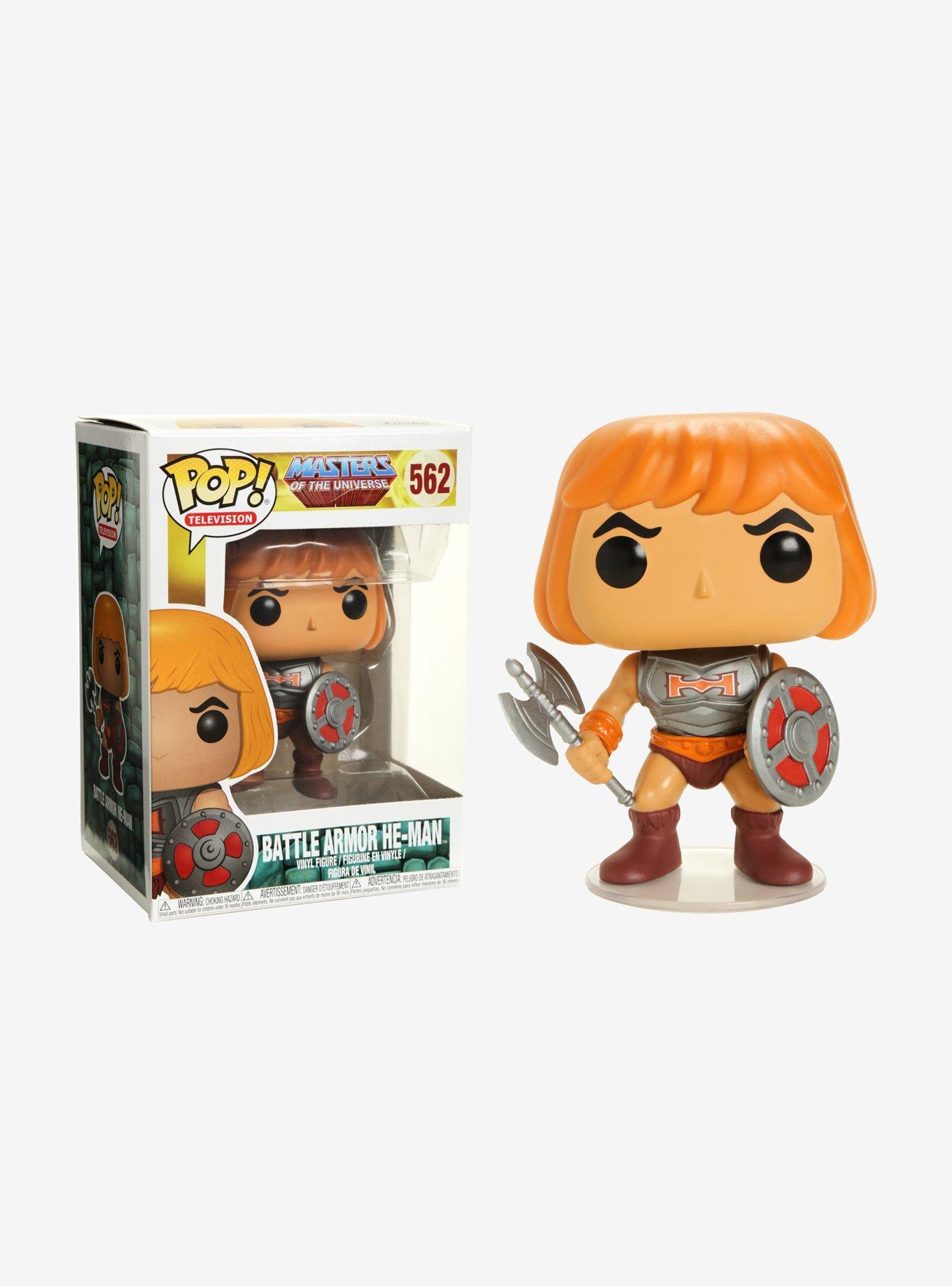 Funko Masters Of The Universe Pop! Television Battle Armor He-Man Vinyl Figure | Hot Topic