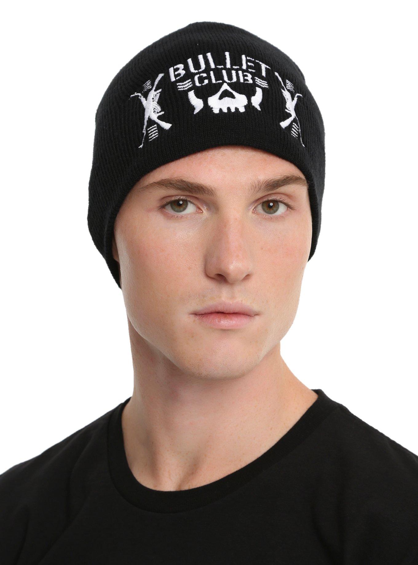 New Japan Pro-Wrestling Bullet Club Logo Beanie | Hot Topic