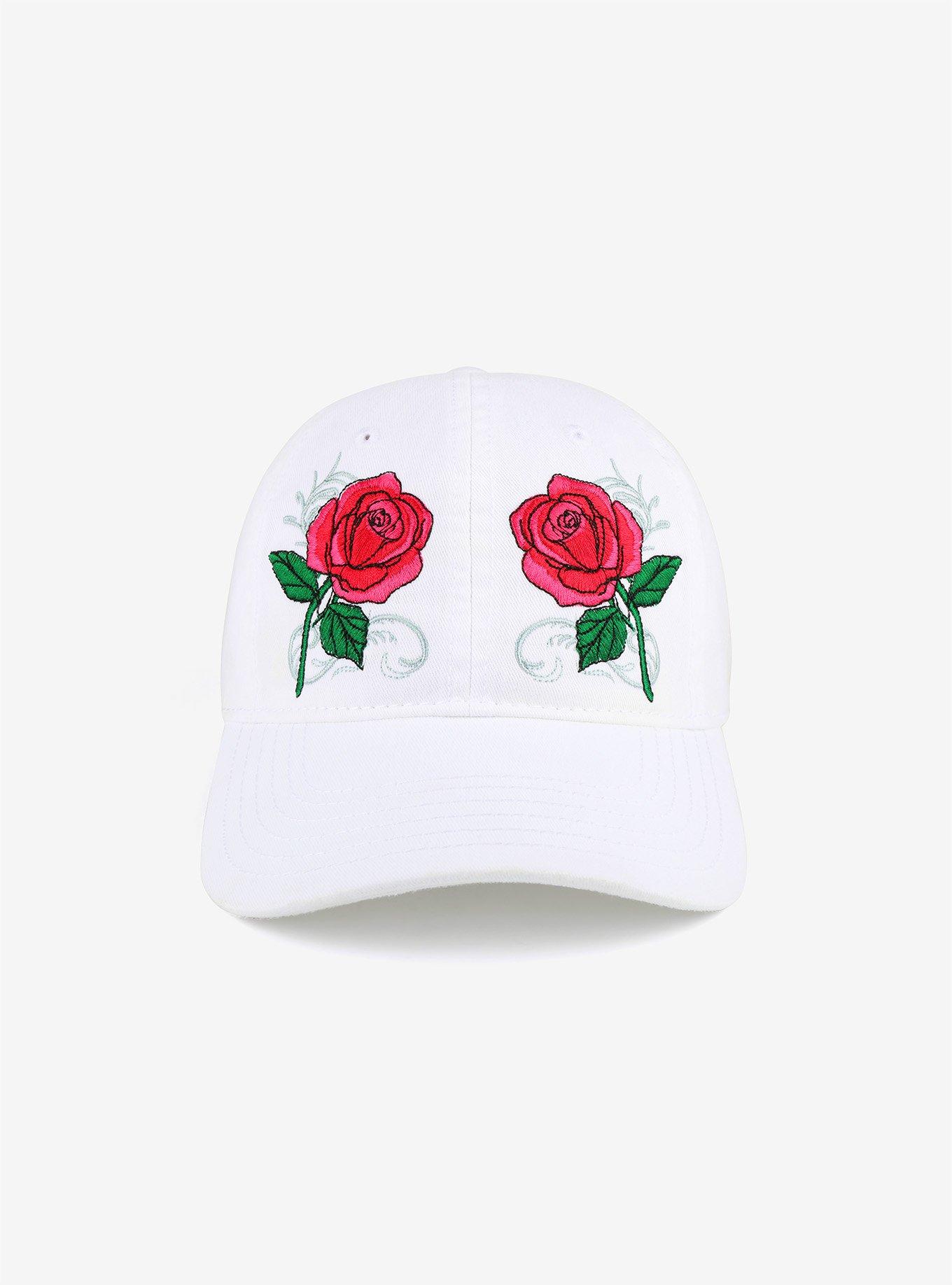 Disney Beauty And The Beast Roses Dad Hat | BoxLunch