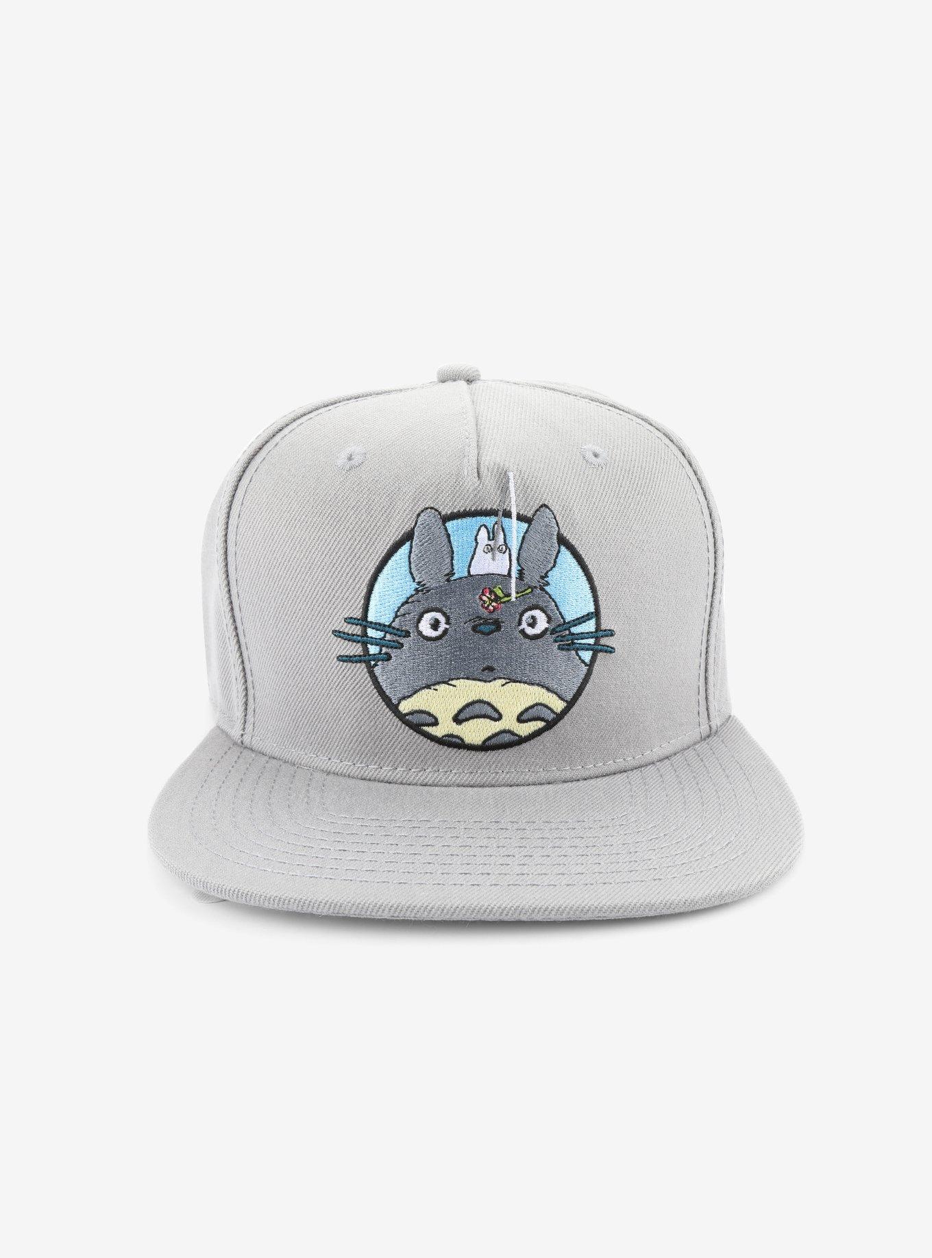 Studio Ghilbi My Neighbor Totoro Grey Snapback Hat - BoxLunch Exclusive ...