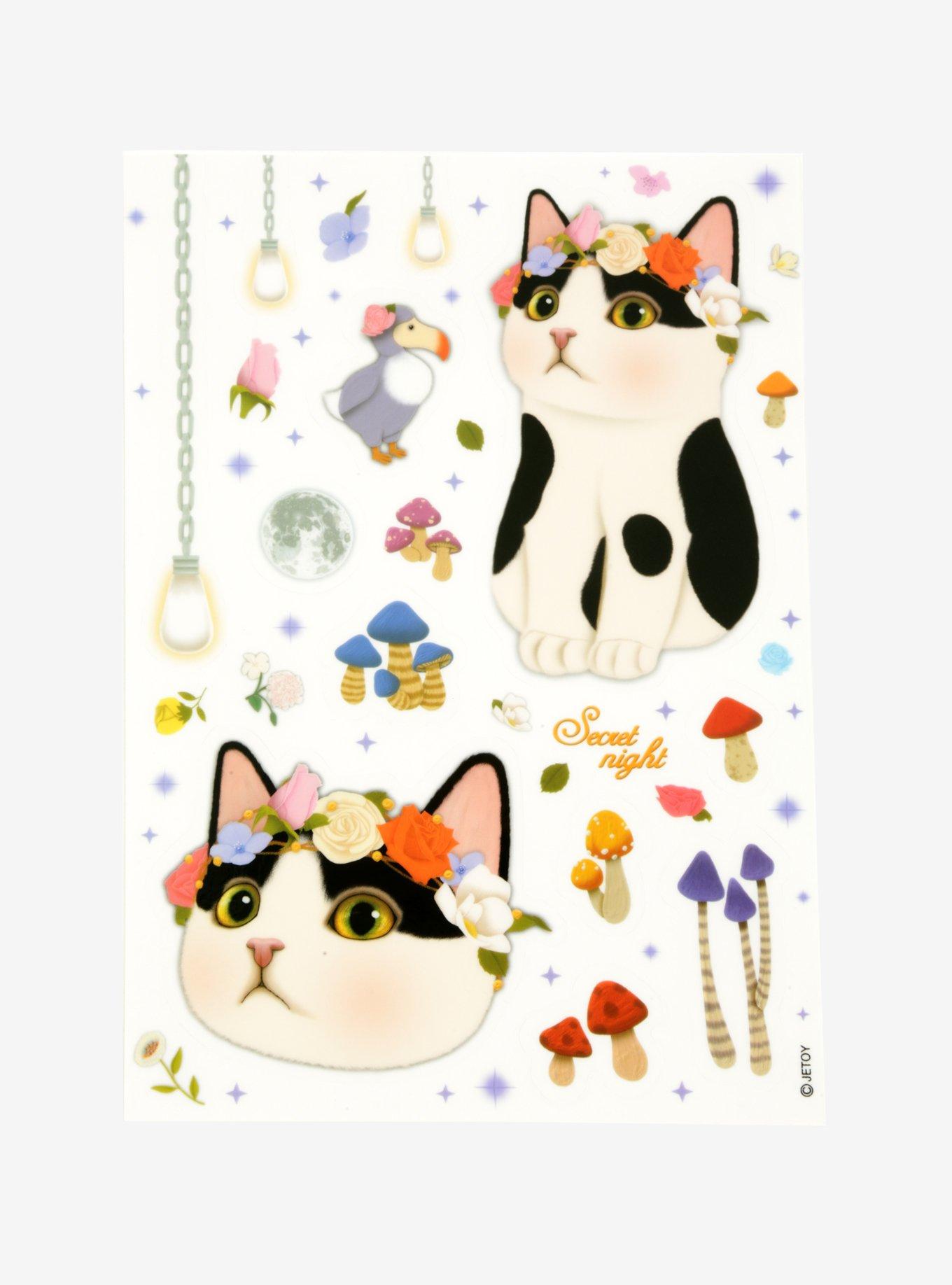 Jetoy Secret Night Removable Bling Stickers | Hot Topic