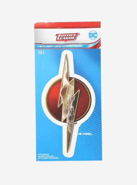 DC Comics Justice League The Flash Logo Window Decal | Hot Topic
