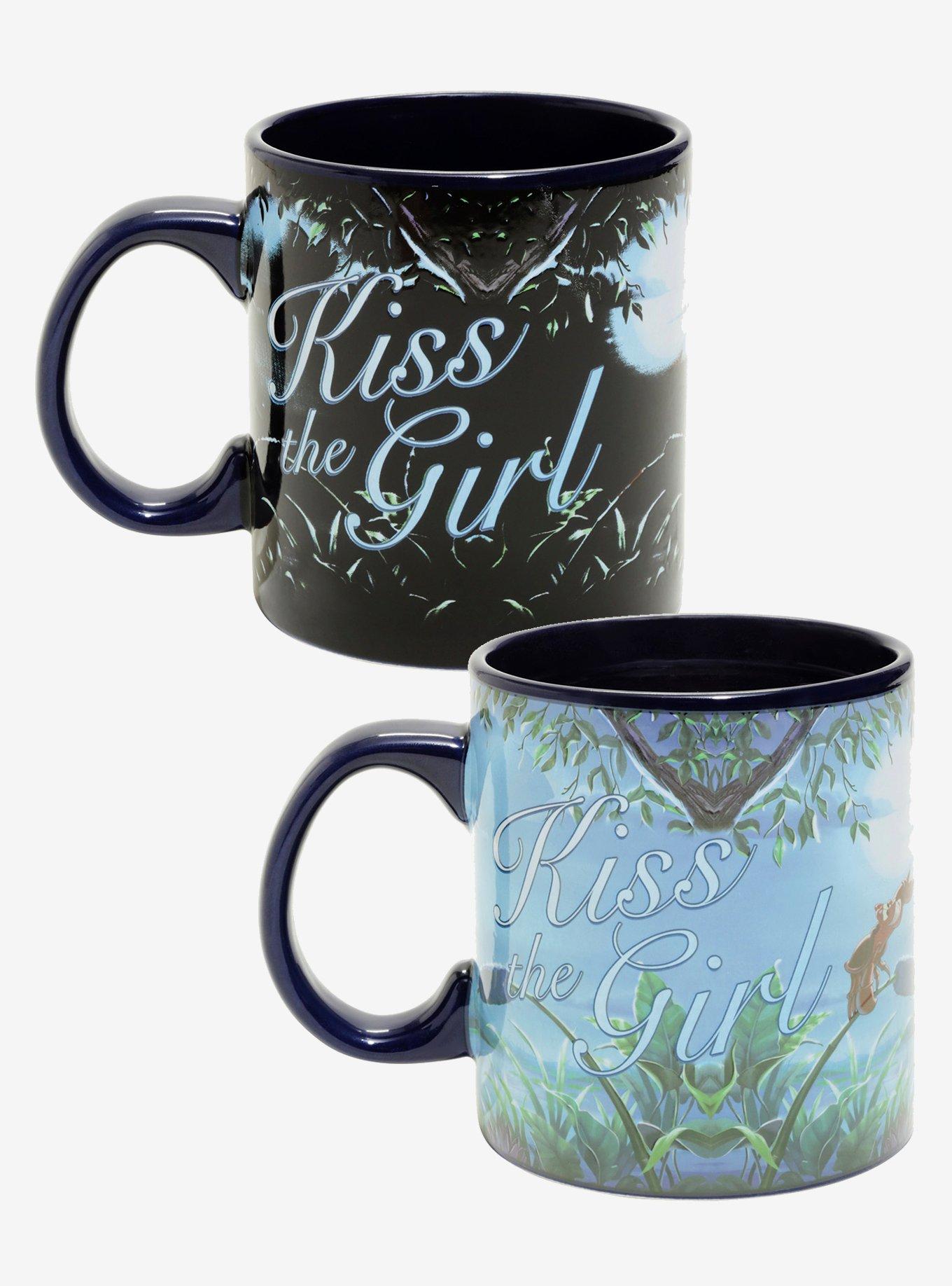 Disney The Little Mermaid Kiss The Girl Heat Change Mug | BoxLunch