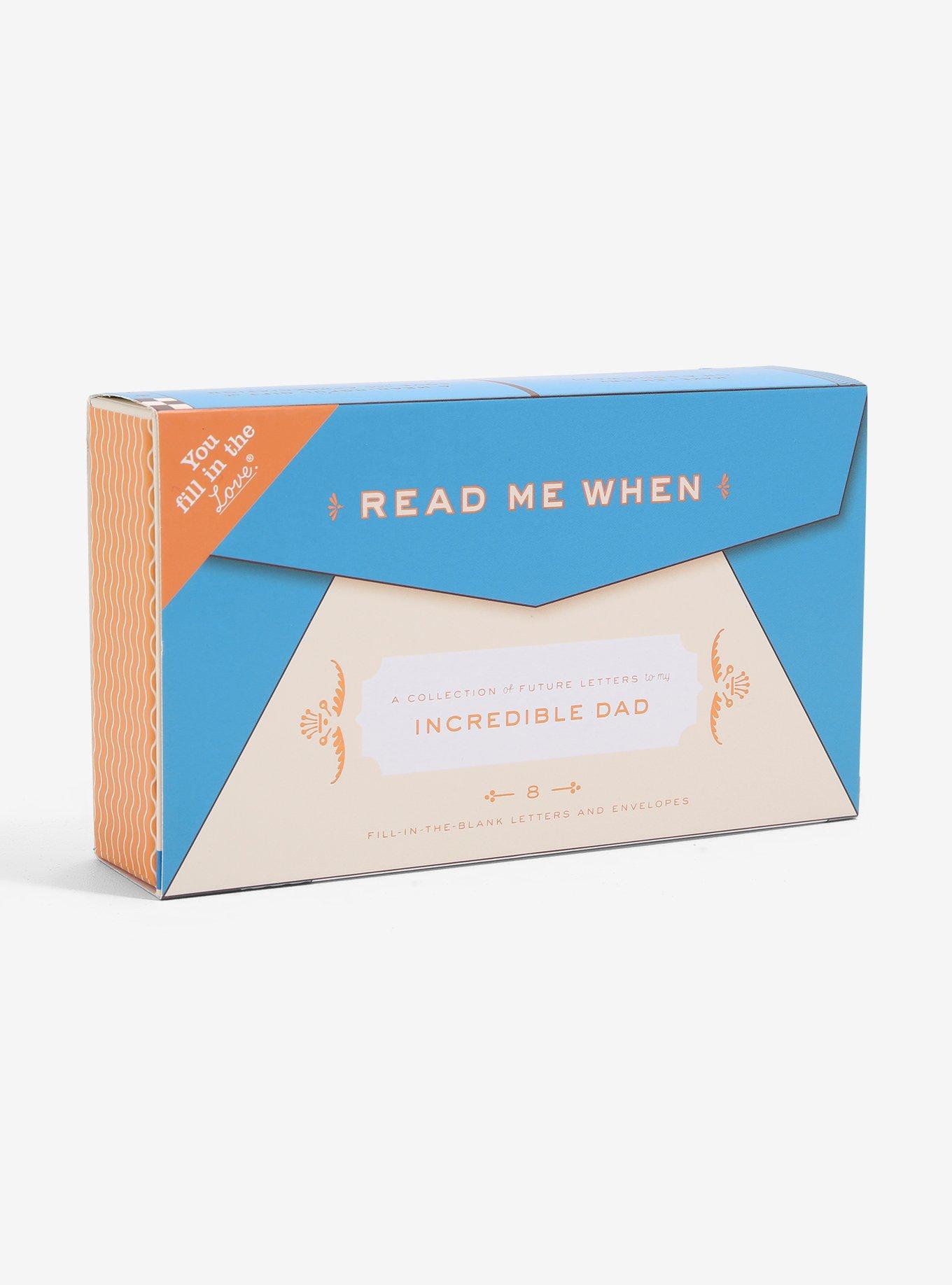 Read Me When Letters For Dad | BoxLunch