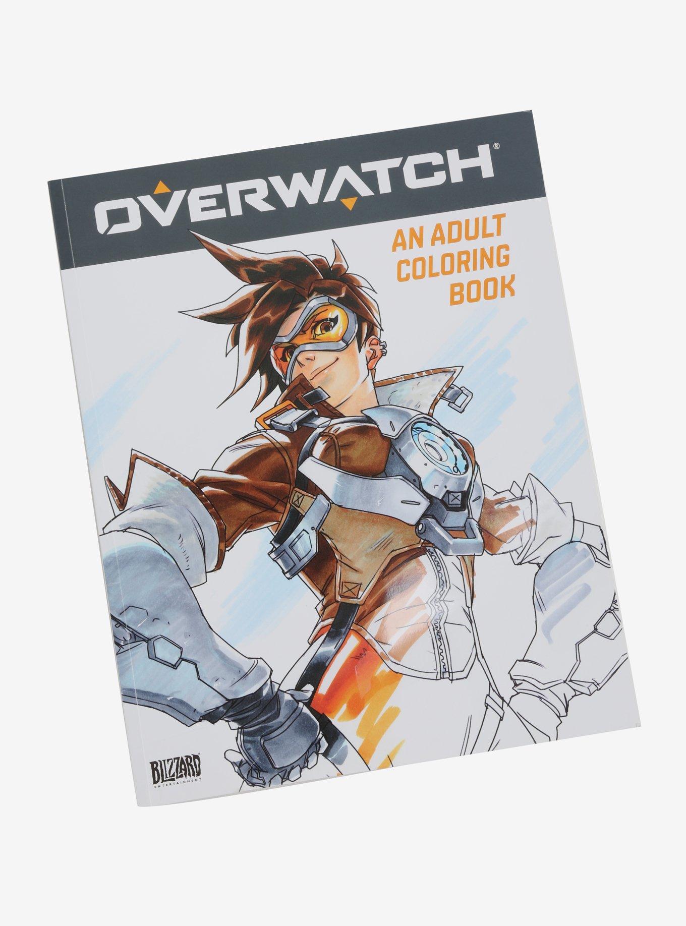 Overwatch An Adult Coloring Book | BoxLunch