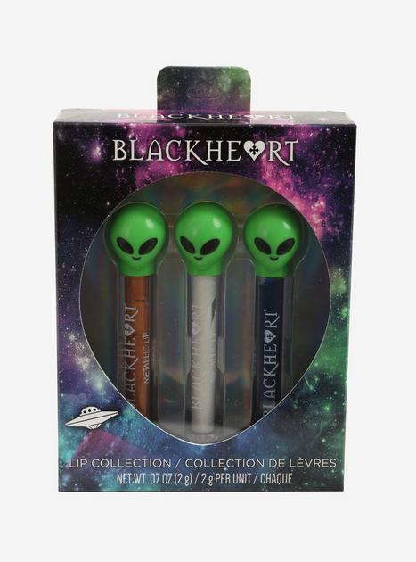 Blackheart Beauty Alien Head Lip Cream Collection | Hot Topic