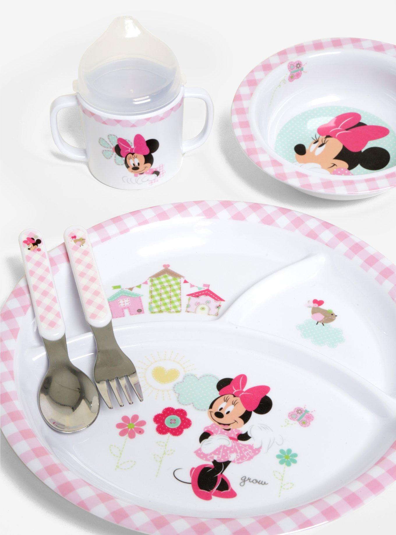 Disney Minnie Mouse Kids Dinner Set | BoxLunch