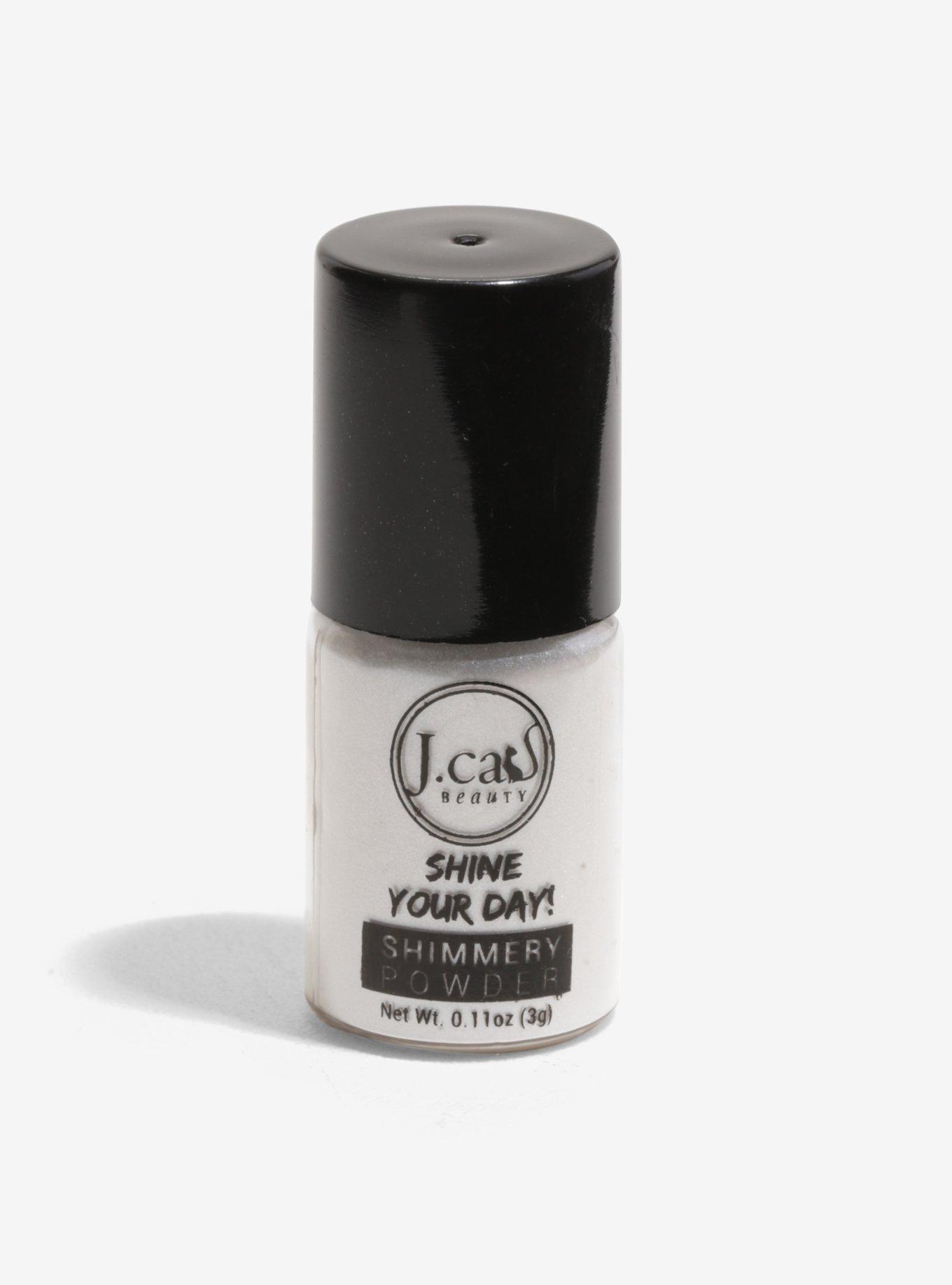 J. Cat Shine Your Day Floral White Shimmery Powder | Hot Topic