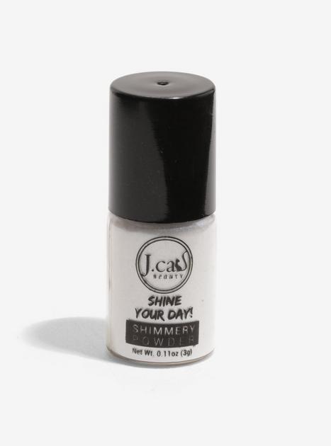 J. Cat Shine Your Day Floral White Shimmery Powder | Hot Topic