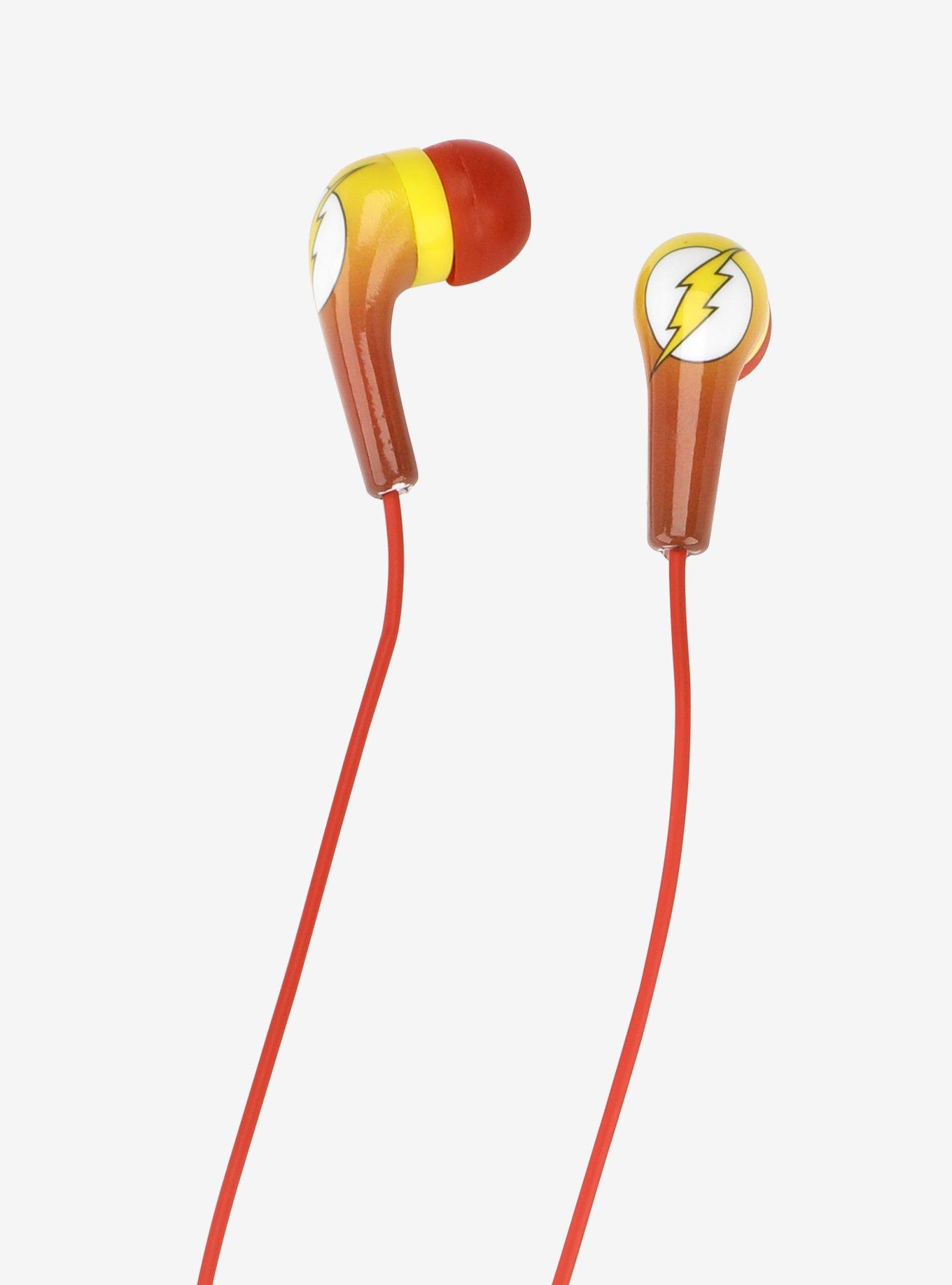 DC Comics The Flash Logo Earbuds | Hot Topic