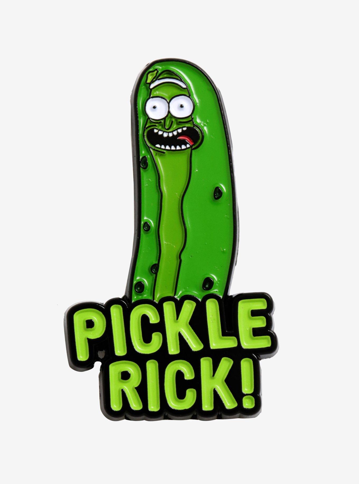 Rick And Morty Pickle Rick Enamel Pin | BoxLunch
