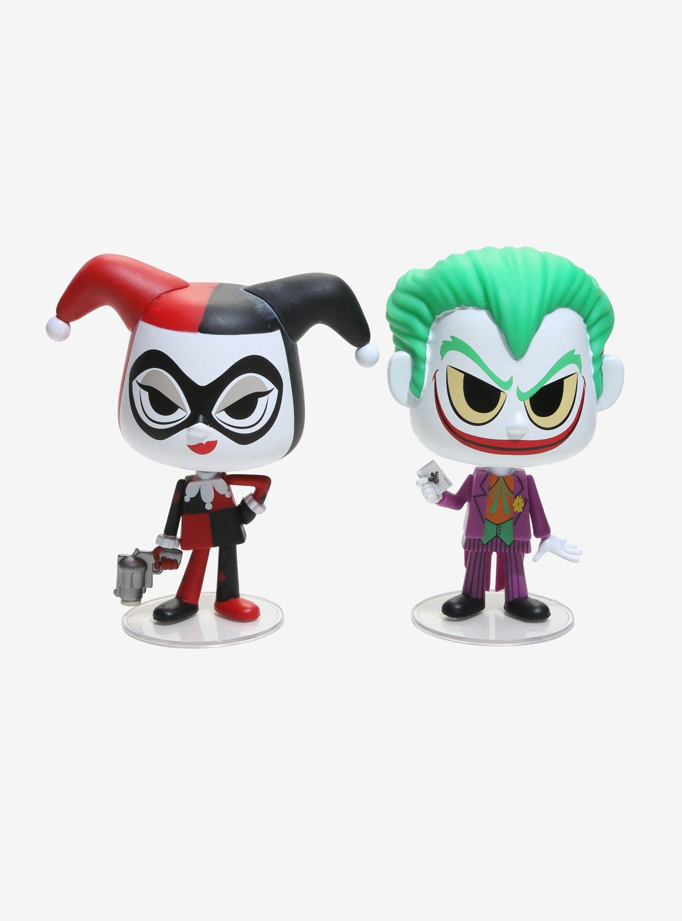 Funko Vynl. DC Comics Harley Quinn & The Joker Vinyl Figures | BoxLunch