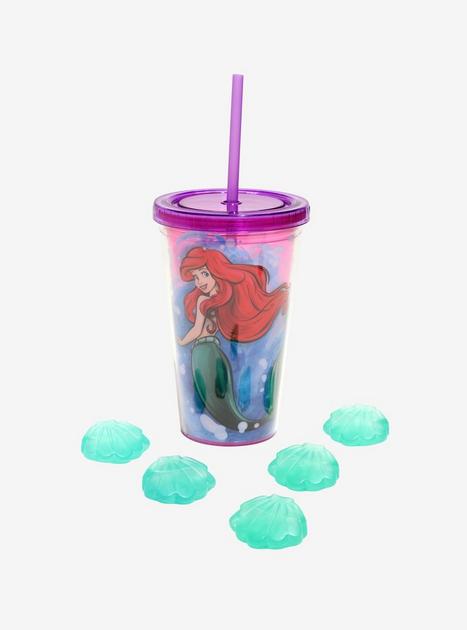 Disney The Little Mermaid Ariel Shell Ice Cubes Acrylic Cup | Hot Topic