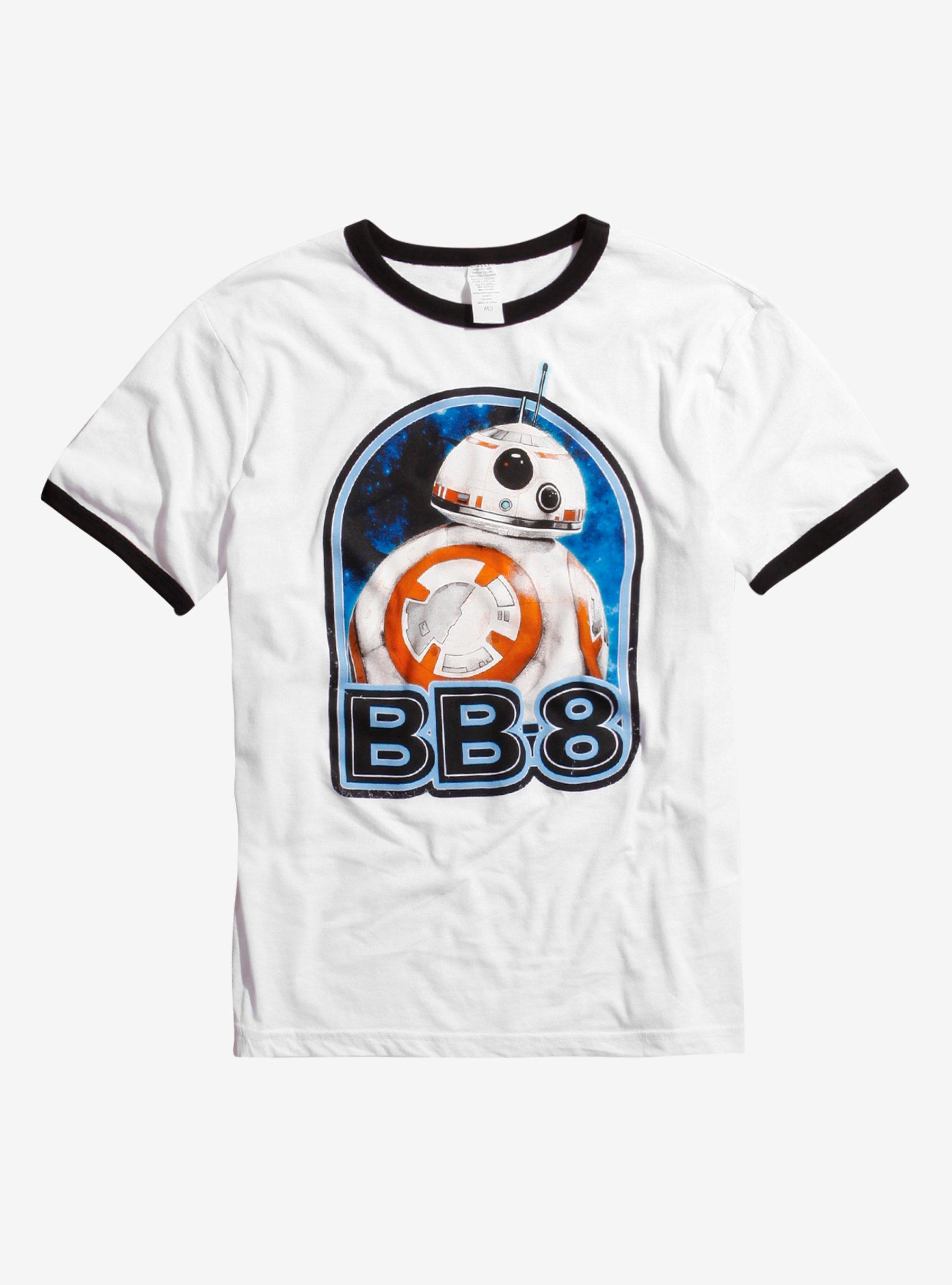 Star Wars: The Last Jedi BB-8 Ringer T-Shirt | Hot Topic