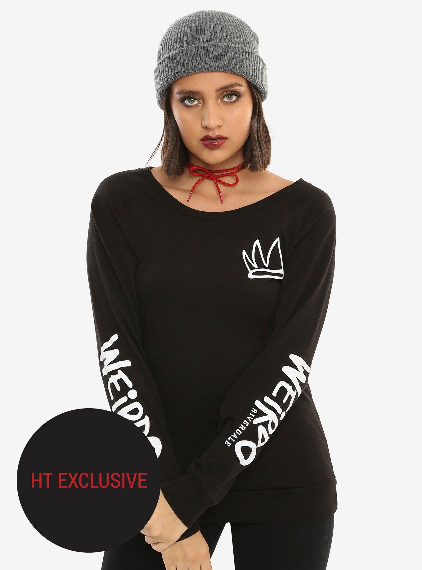 Riverdale Jughead Weirdo Crown Girls Long-Sleeve T-Shirt Hot Topic ...