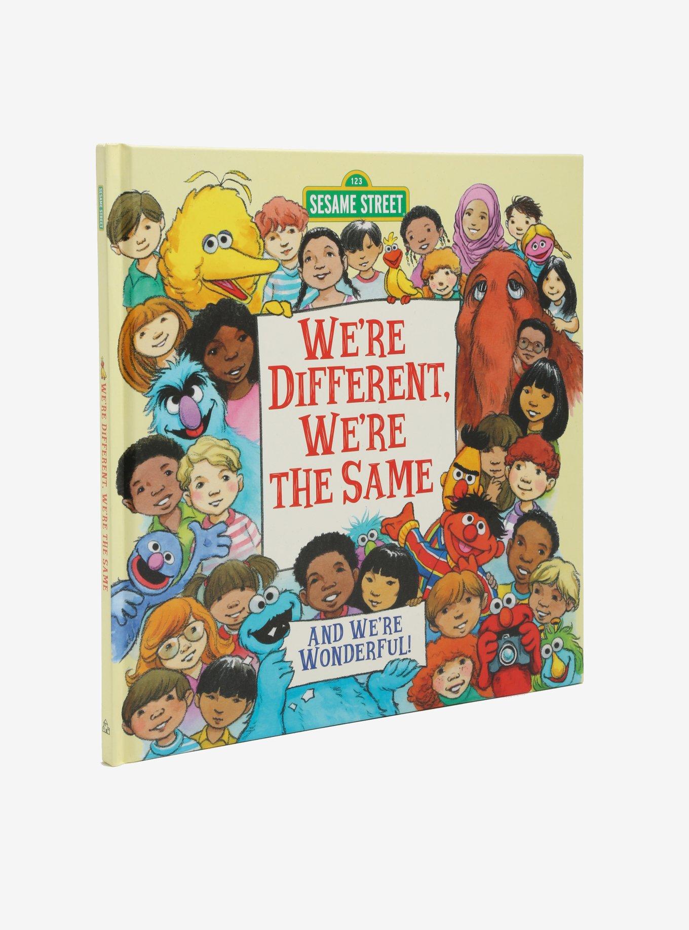 Sesame Street We're Different, We're The Same Book | BoxLunch