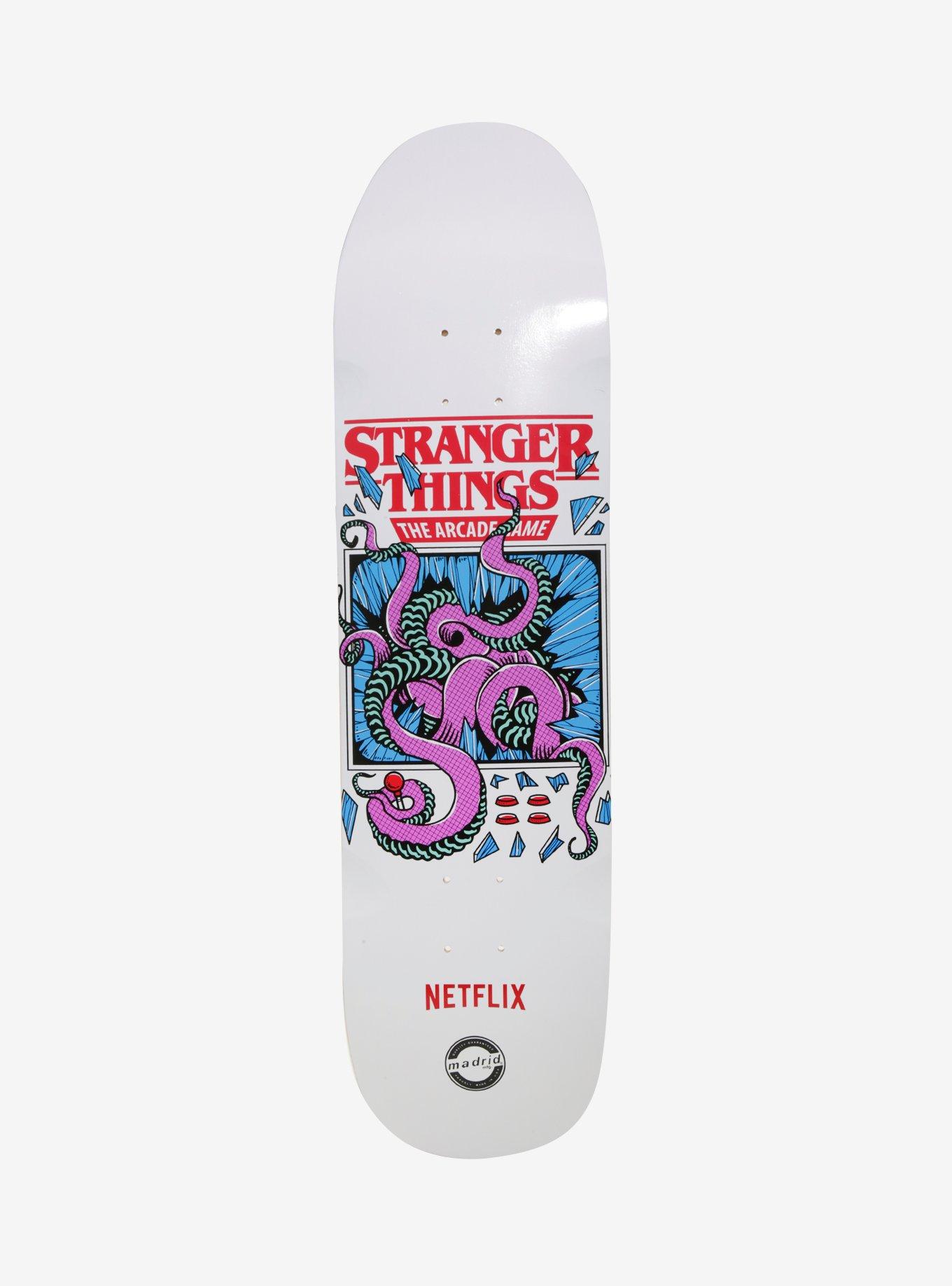 Stranger Things Arcade Skateboard Deck Boxlunch