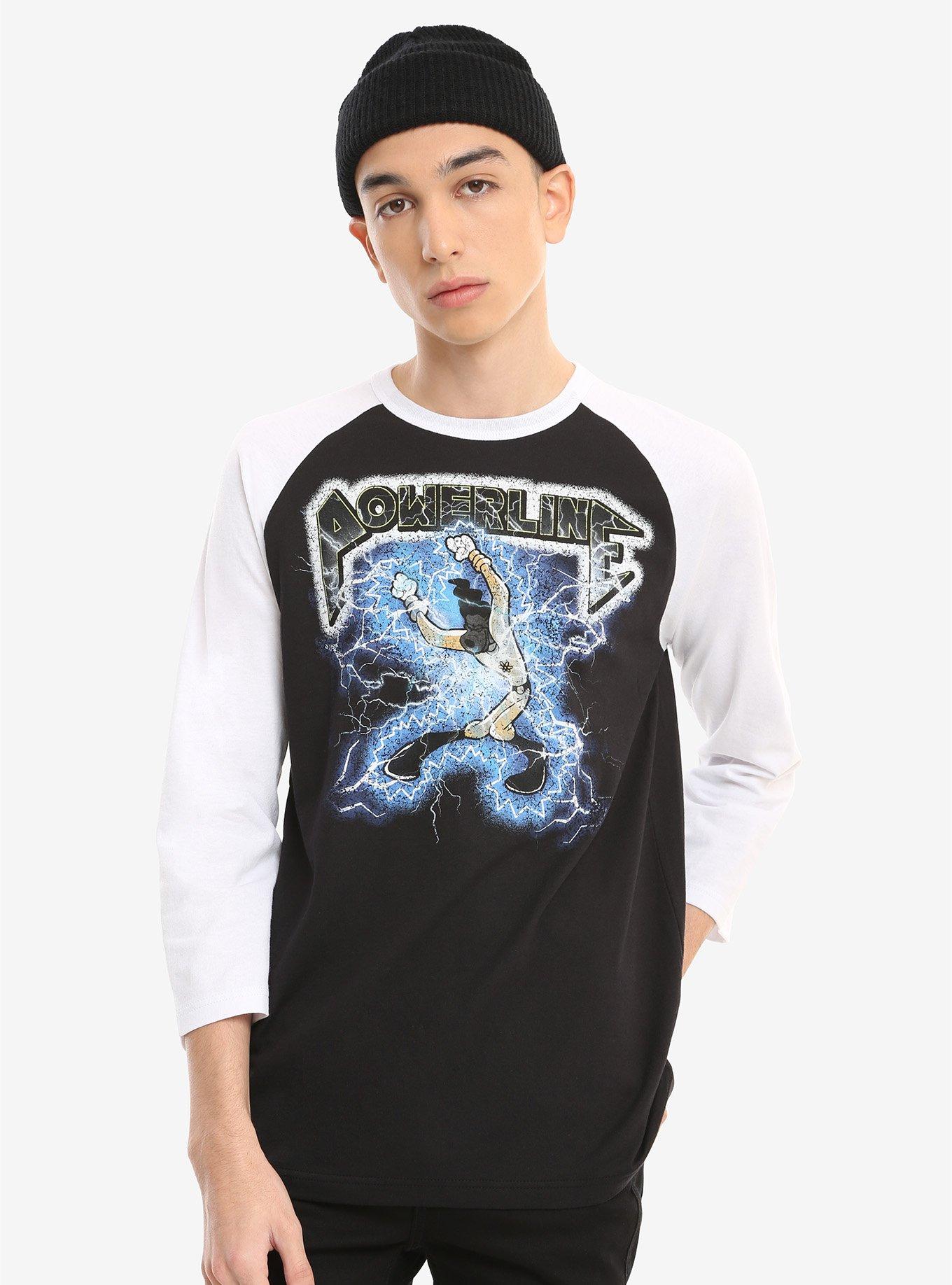Disney A Goofy Movie Powerline Electric Raglan | Hot Topic