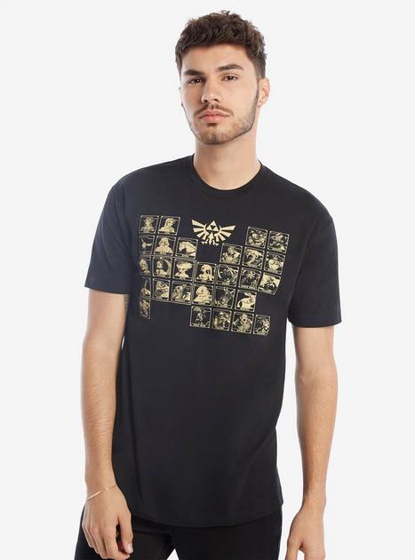 Nintendo The Legend Of Zelda Periodic Table T-Shirt - BoxLunch ...