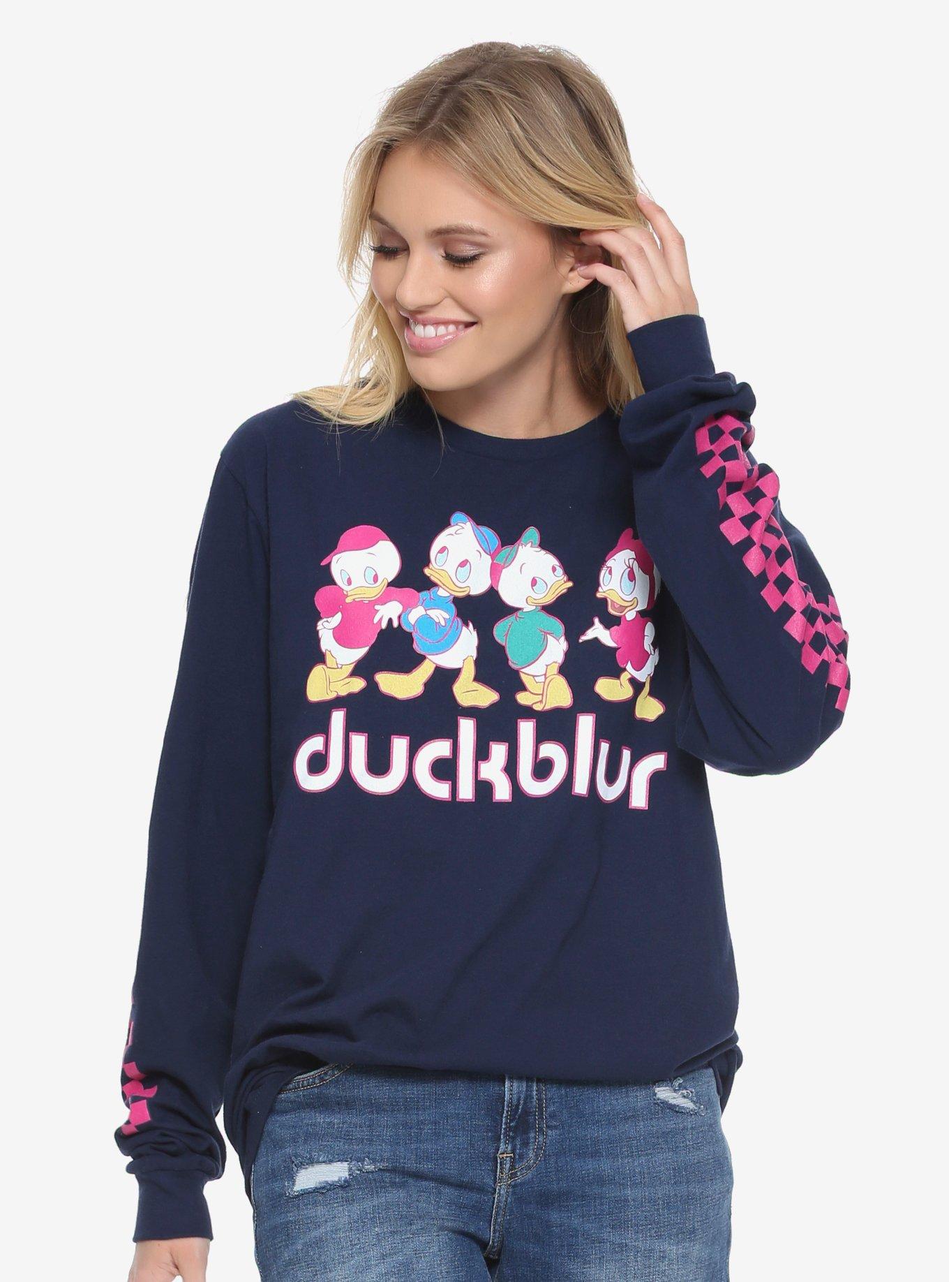 Disney DuckTales Duckblur Womens Long Sleeve Tee - BoxLunch Exclusive ...