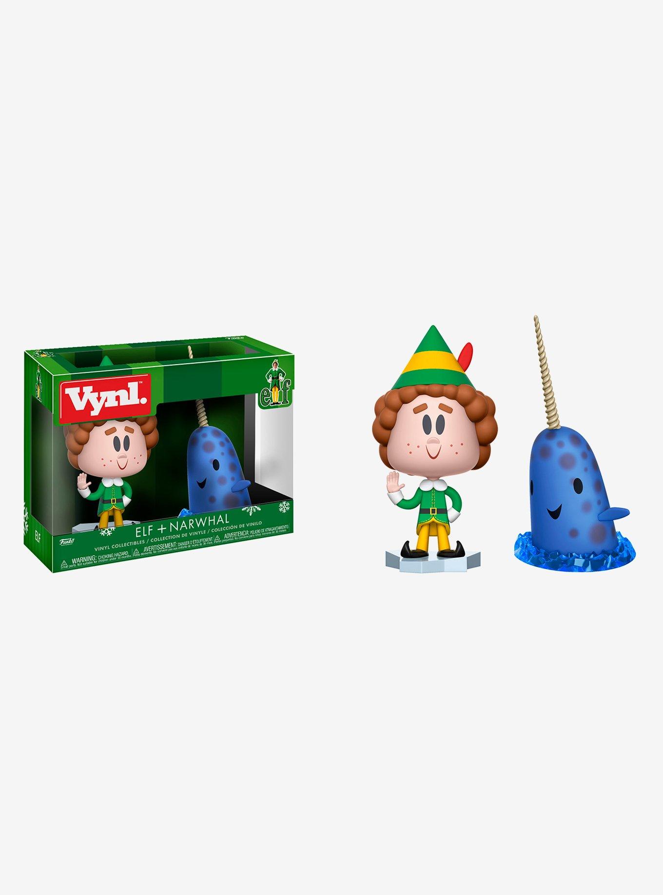 Funko Elf Vynl. Buddy & Narwhal Vinyl Figures | Hot Topic