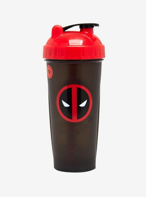 Perfect Shaker Marvel Deadpool Logo Shaker Bottle | Hot Topic