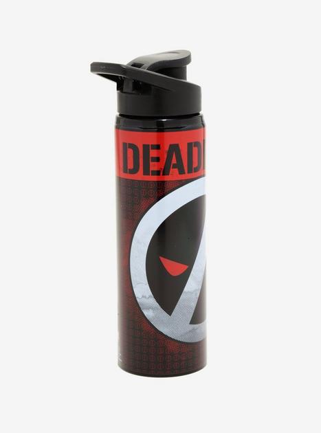 Marvel Deadpool Steel Water Bottle | Hot Topic