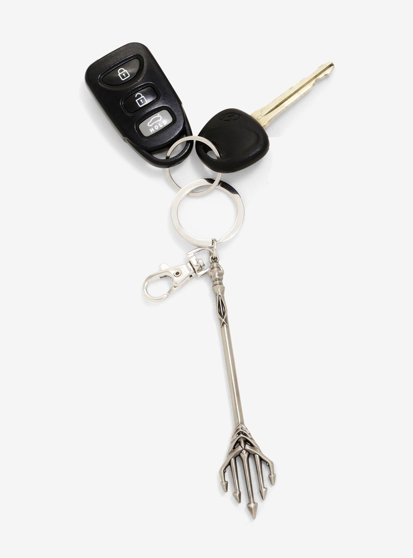 DC Comics Justice League Aquaman Trident Key Chain | BoxLunch