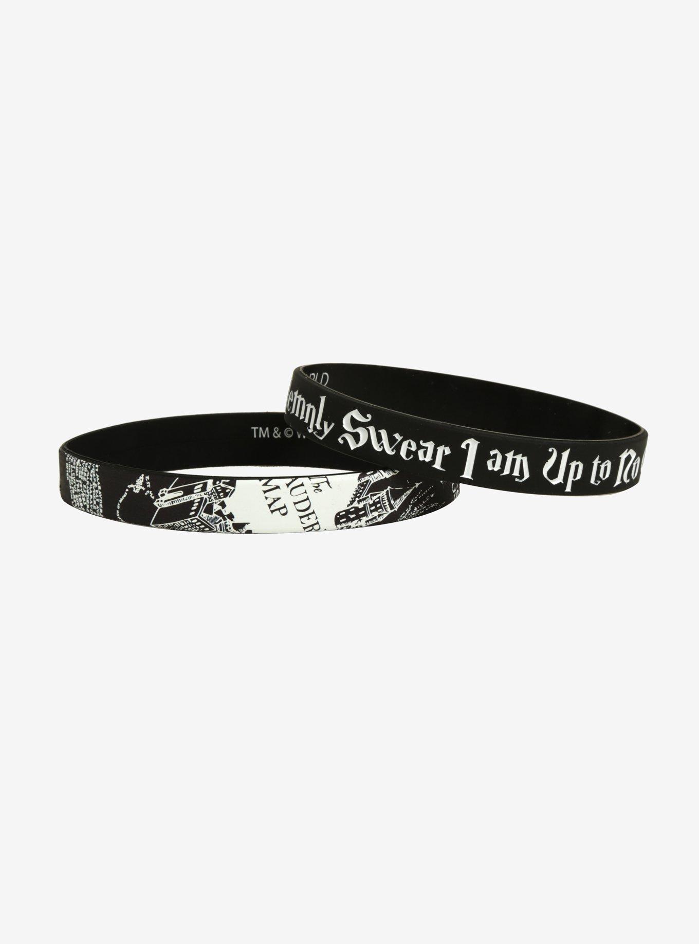 Harry Potter Solemnly Swear Rubber Bracelet Set | Hot Topic