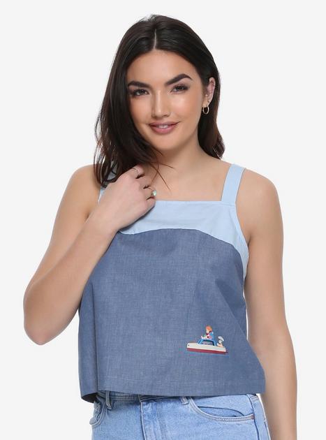 Her Universe Studio Ghibli Ponyo Bow-Back Womens Fashion Tank Top ...