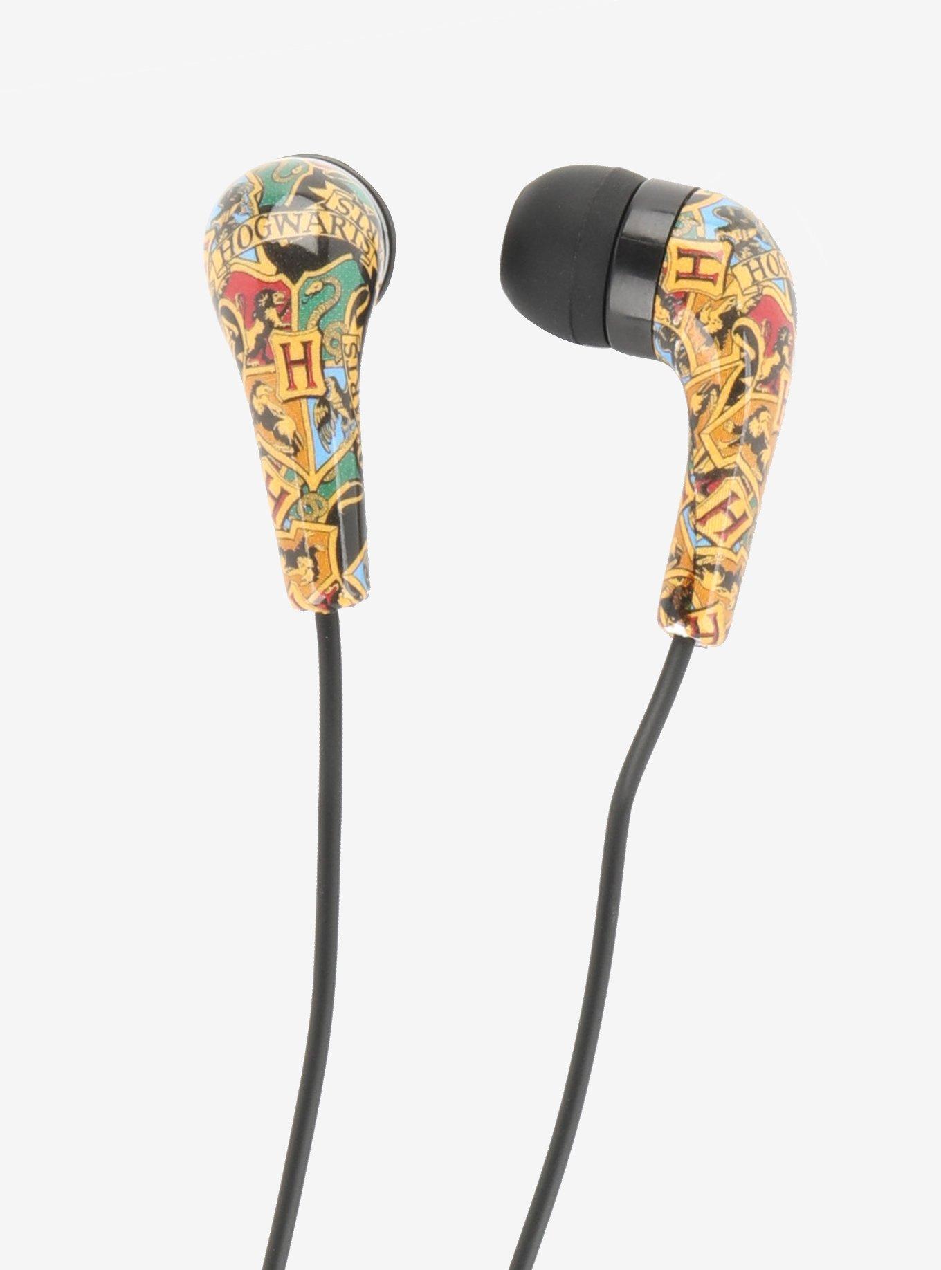 Harry Potter Hogwarts Crest Earbuds | Hot Topic