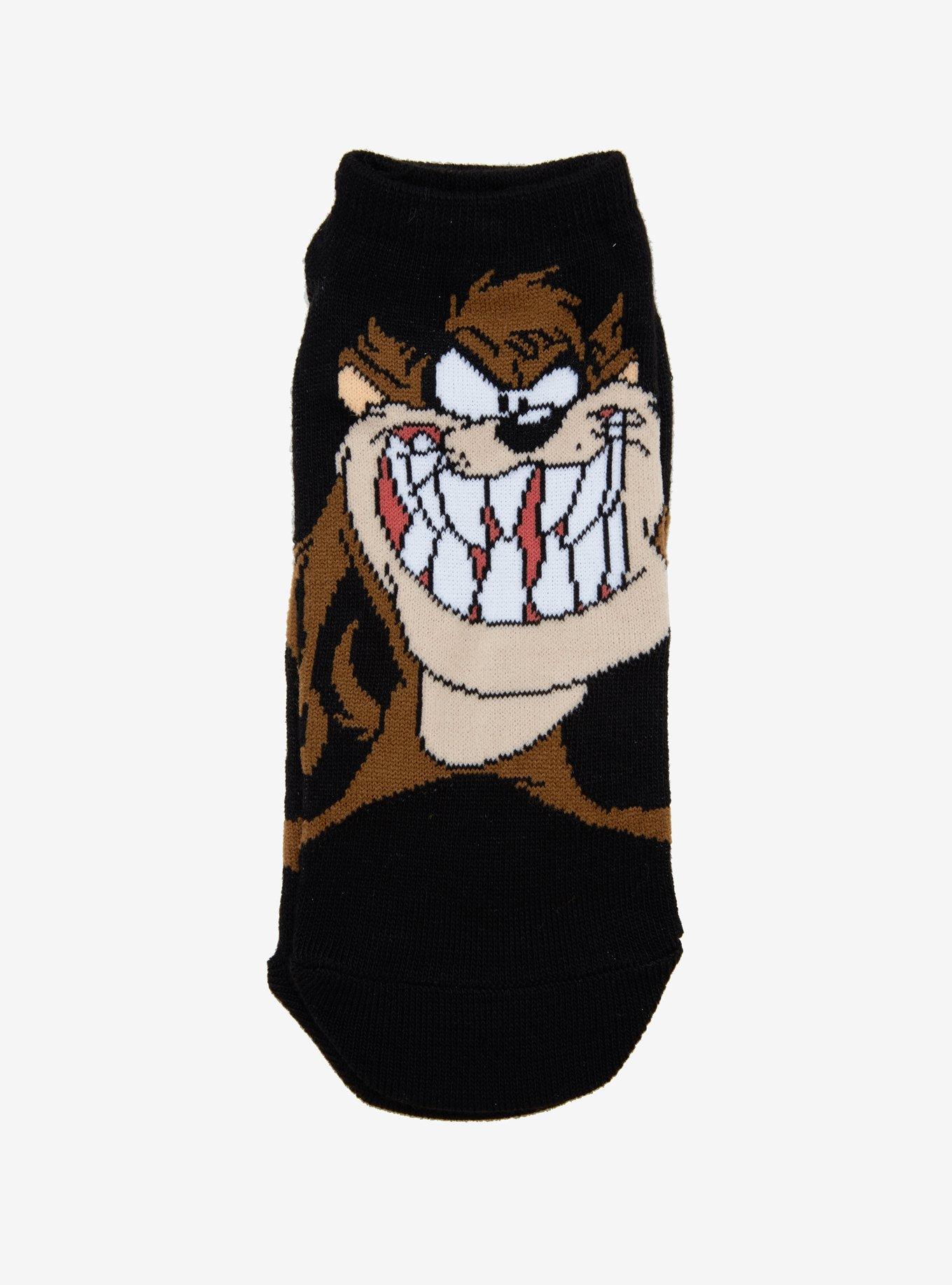Looney Tunes Taz No-Show Socks | Hot Topic