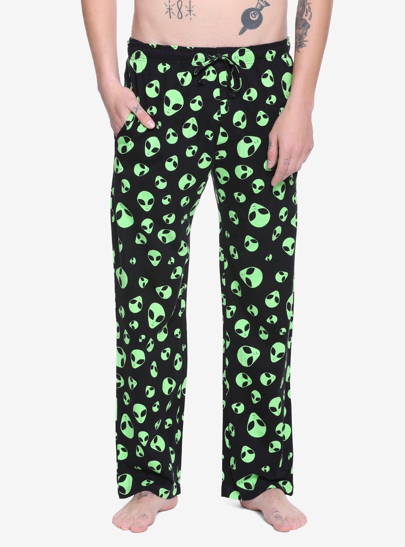 Alien Head Guys Pajama Pants | Hot Topic