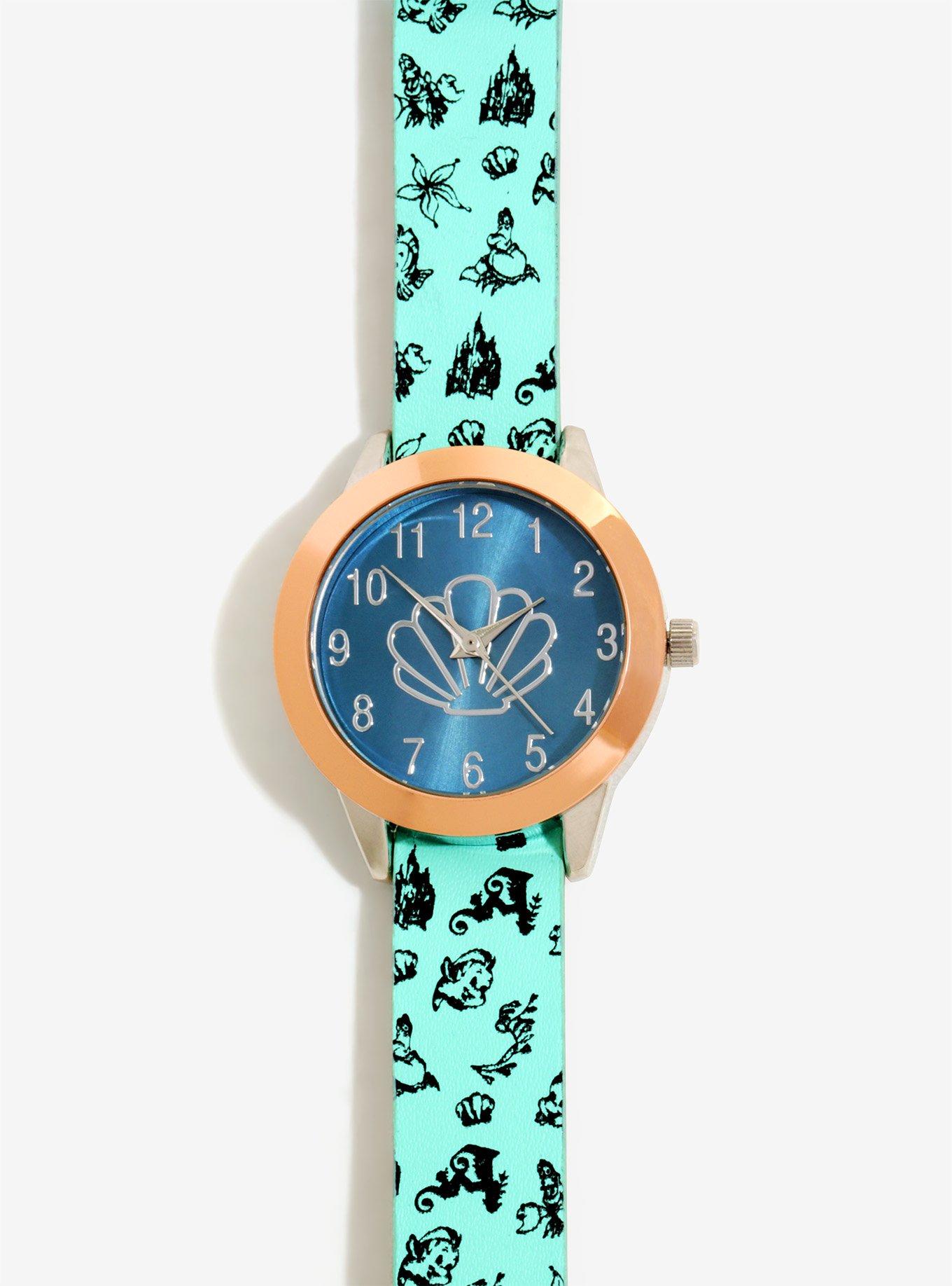 Disney The Little Mermaid Interchangeable Watch - BoxLunch Exclusive ...