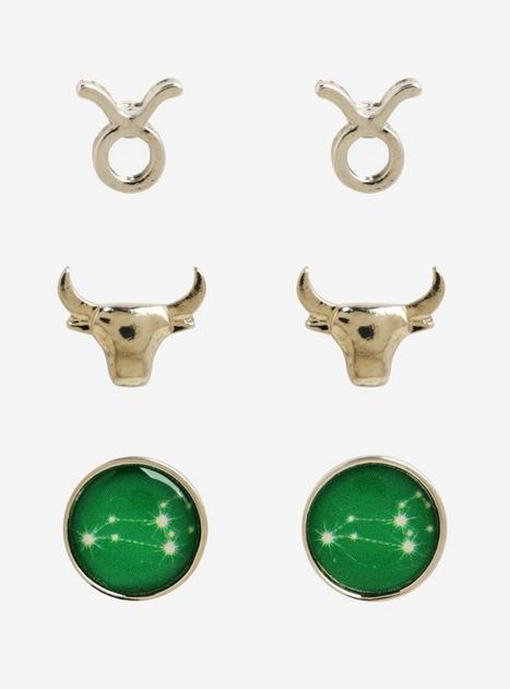 Taurus Zodiac Earring Set | Hot Topic