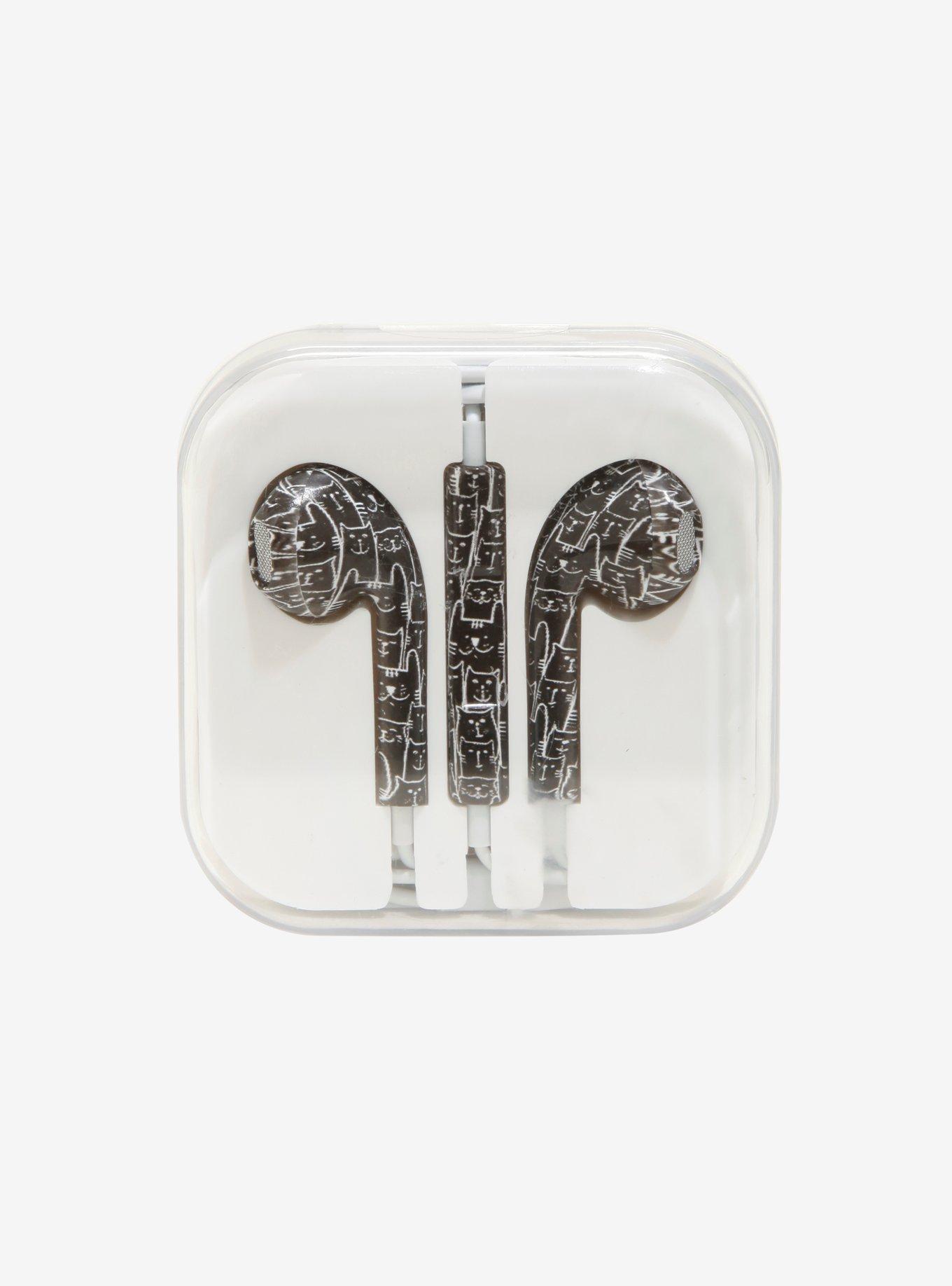 Micase Black Cat Earbuds | Hot Topic