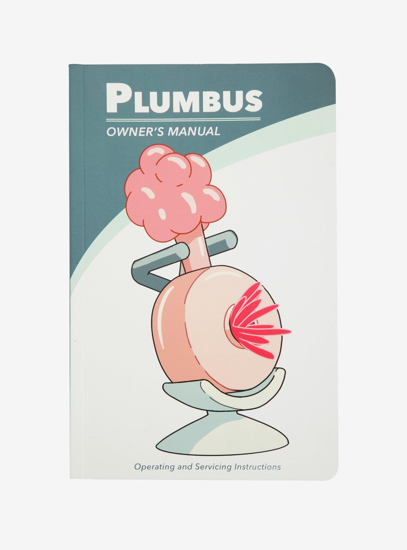 Rick And Morty Plumbus Owner's Manual Journal | Hot Topic