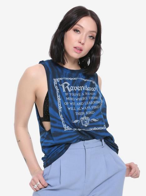 Harry Potter Ravenclaw Tie Dye Girls Muscle Top | Hot Topic