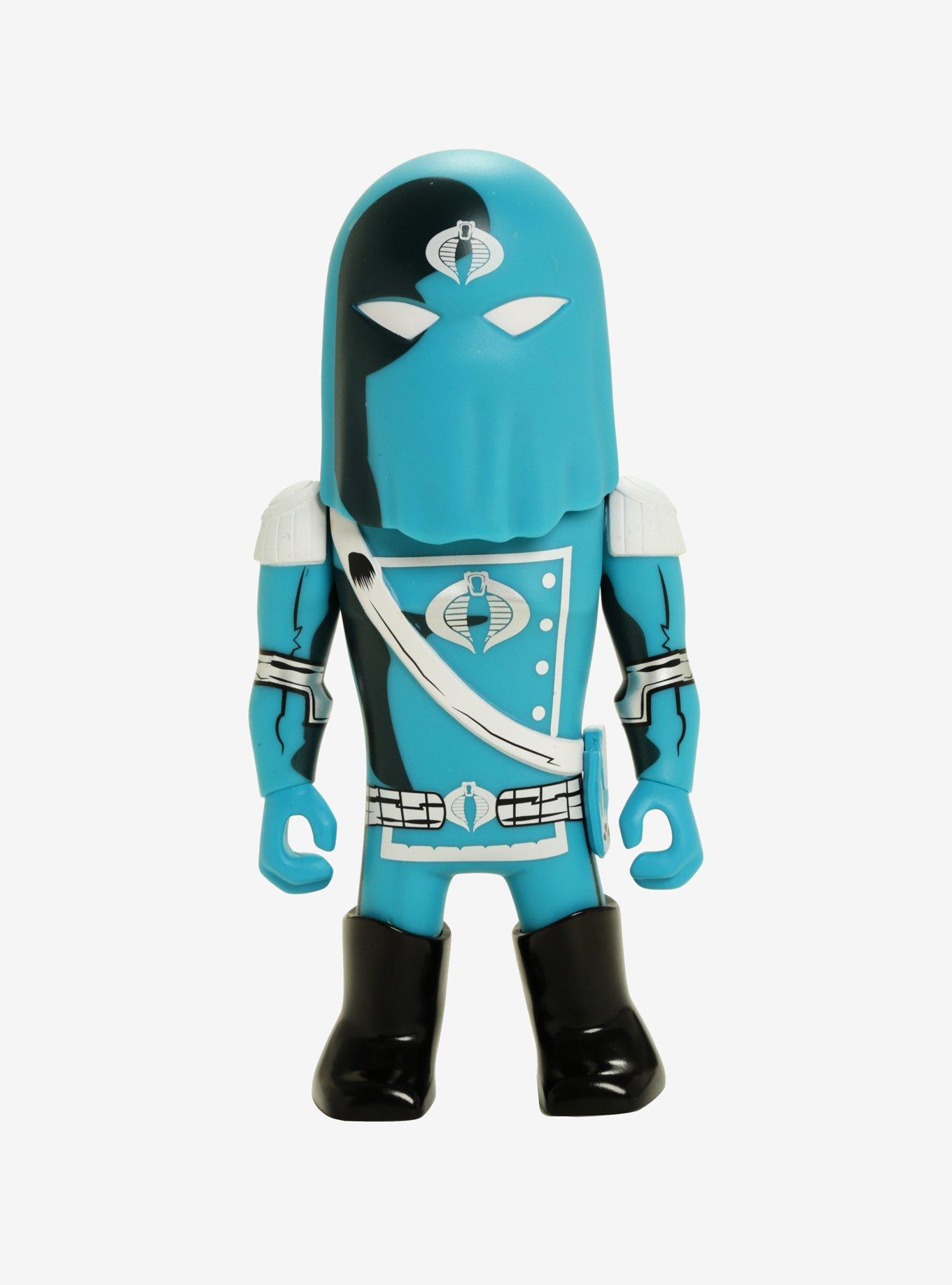 Kidrobot X Transformers Vs G.I. Joe Blue Cobra Commander Art Figure ...