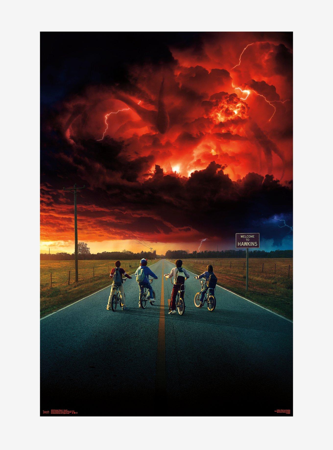 Stranger Things Welcome To Hawkins Poster | Hot Topic
