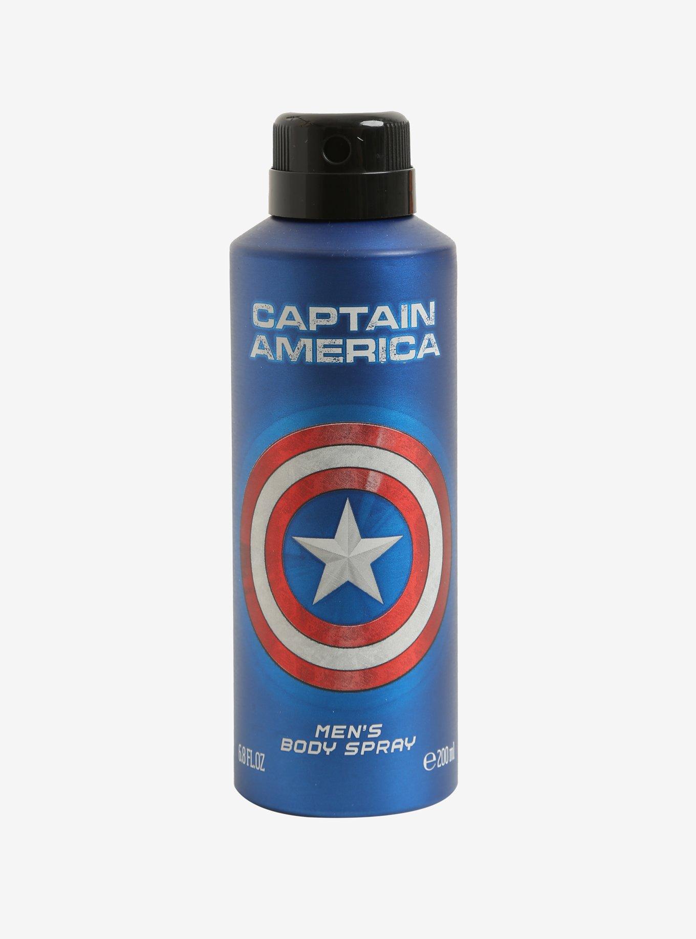 Marvel Captain America Men's Body Spray | Hot Topic