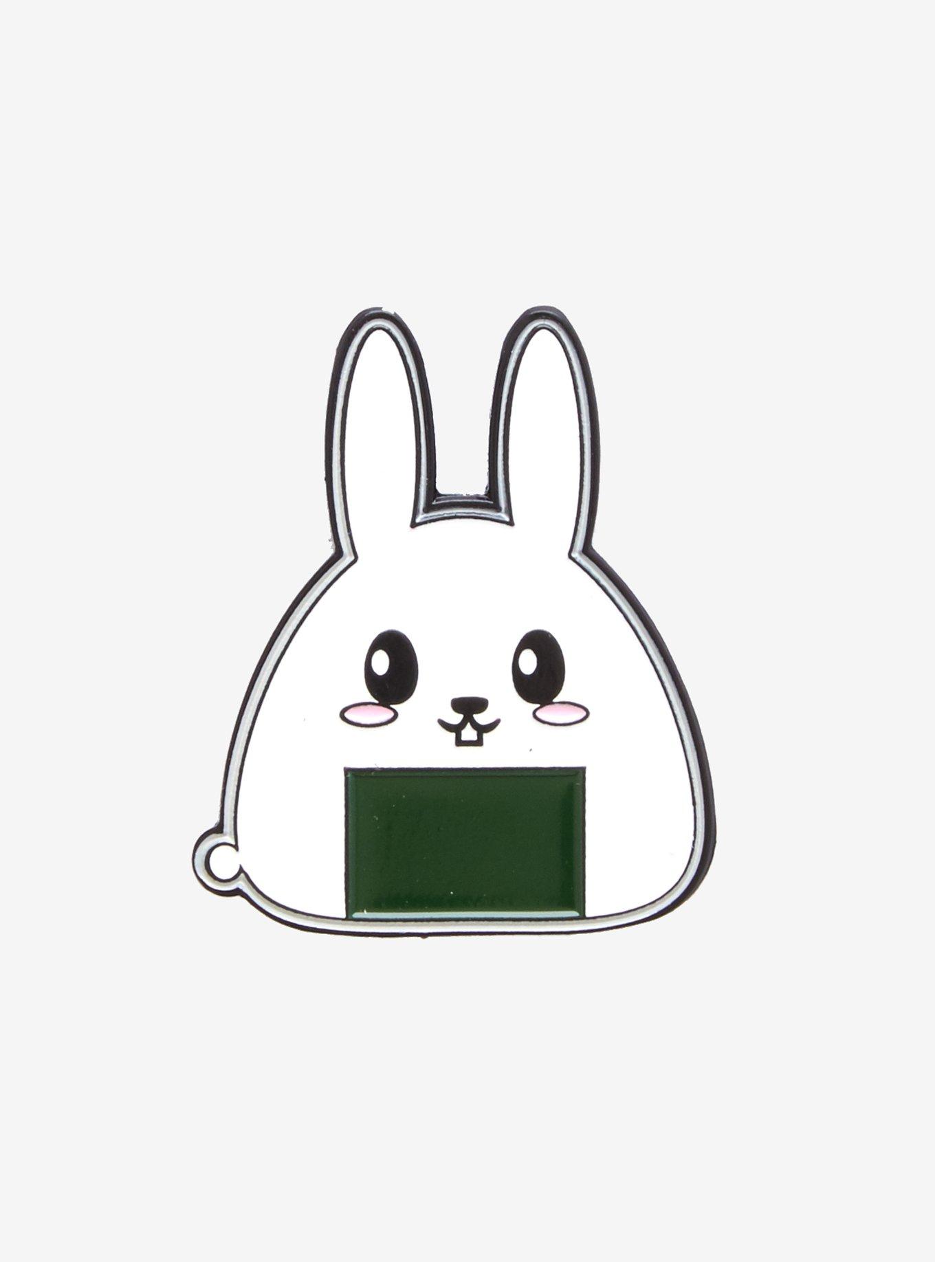 Bunny Rice Ball Enamel Pin | Hot Topic