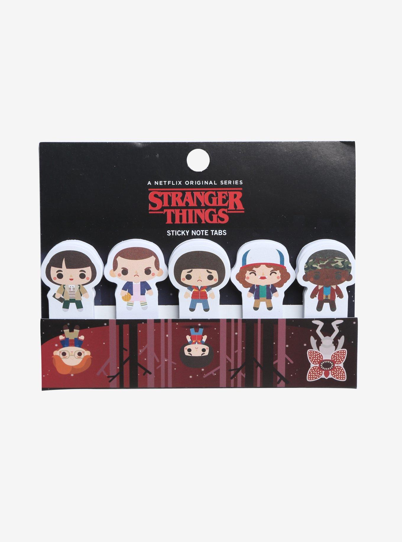 Loungefly Stranger Things Chibi Characters Sticky Tabs | Hot Topic