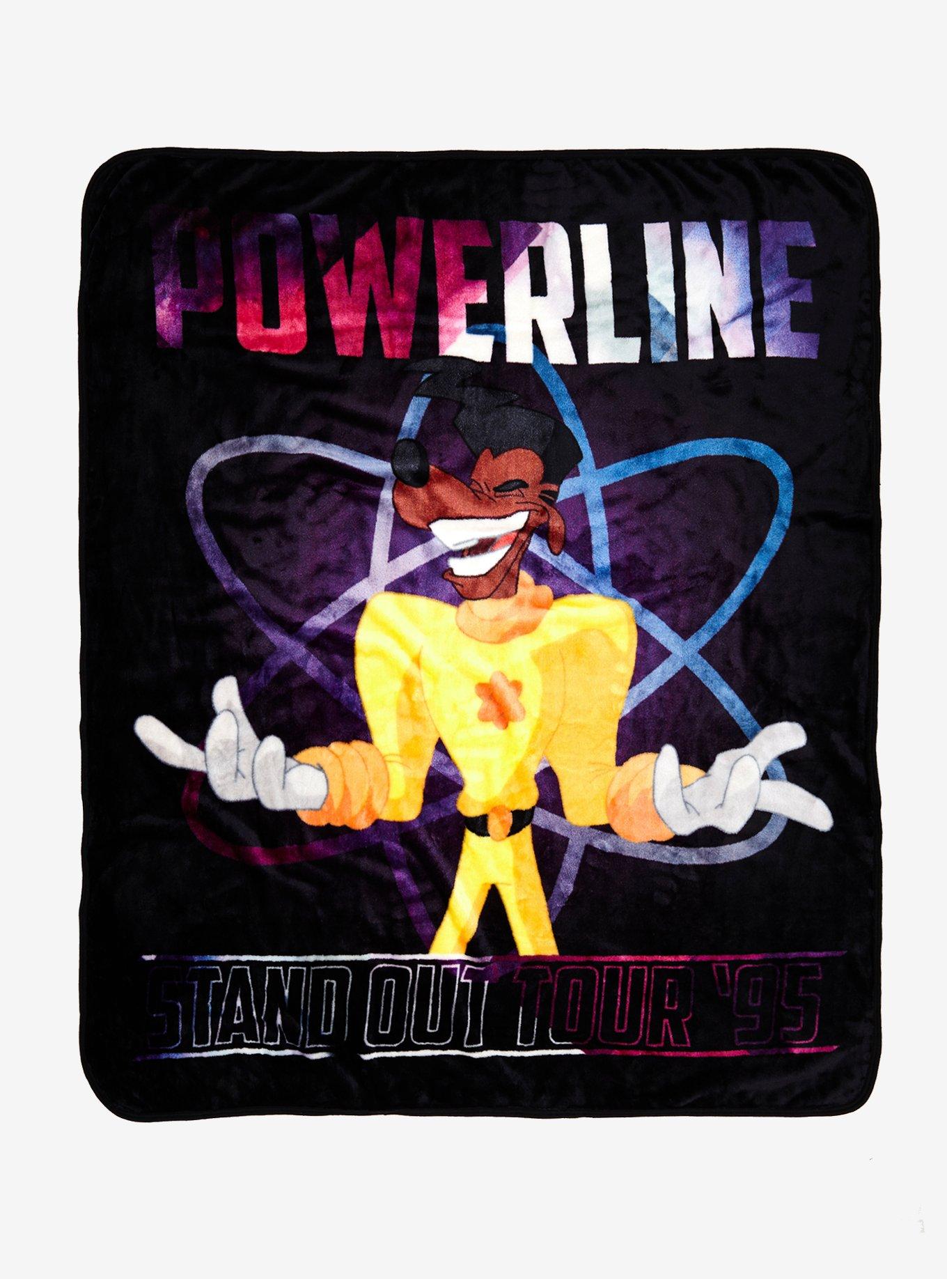 Disney A Goofy Movie Powerline Stand Out Tour Throw Blanket | Hot Topic