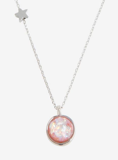 Mars Planet Necklace | Hot Topic