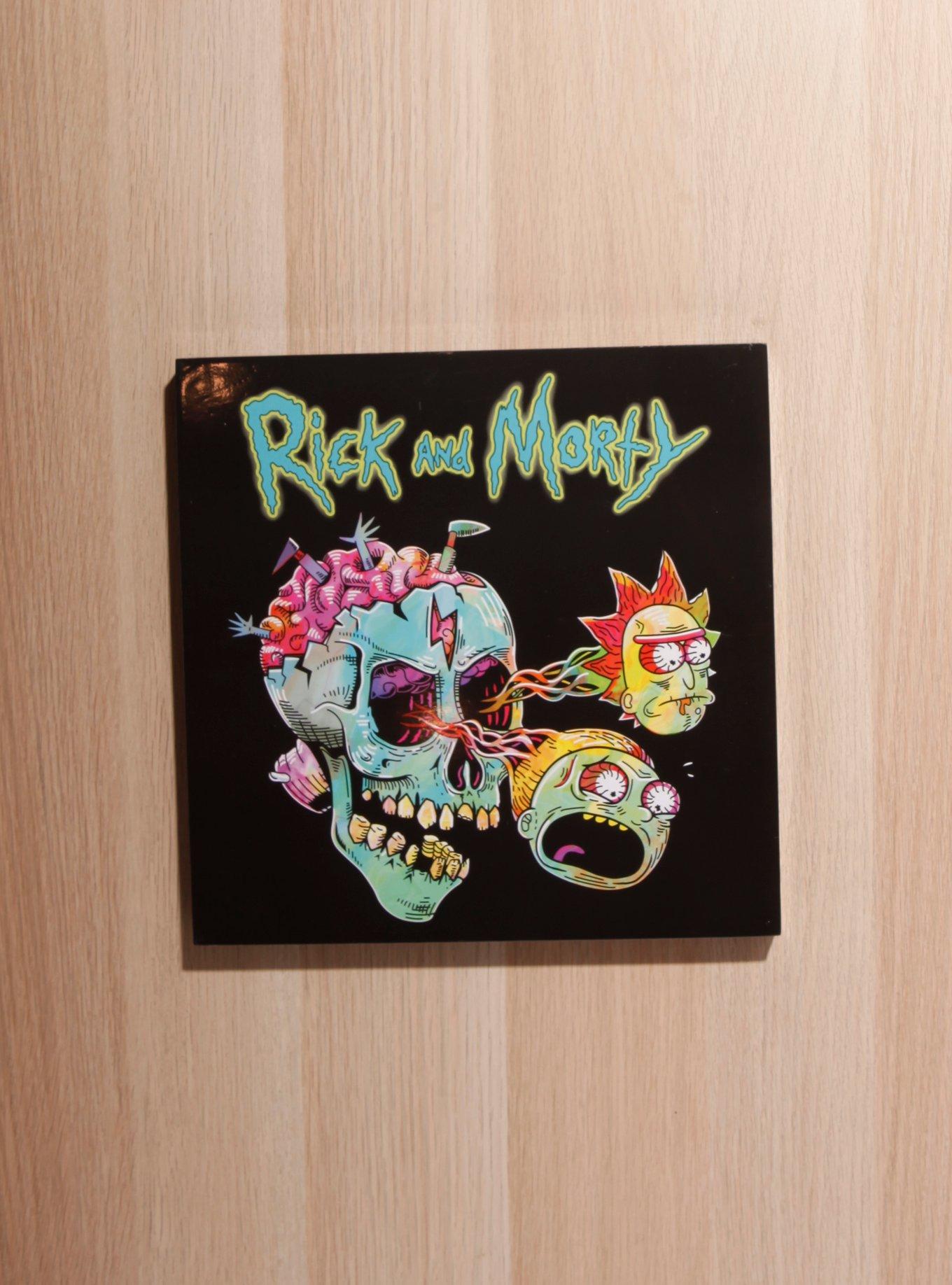 Rick And Morty Skull Wall Art | Hot Topic