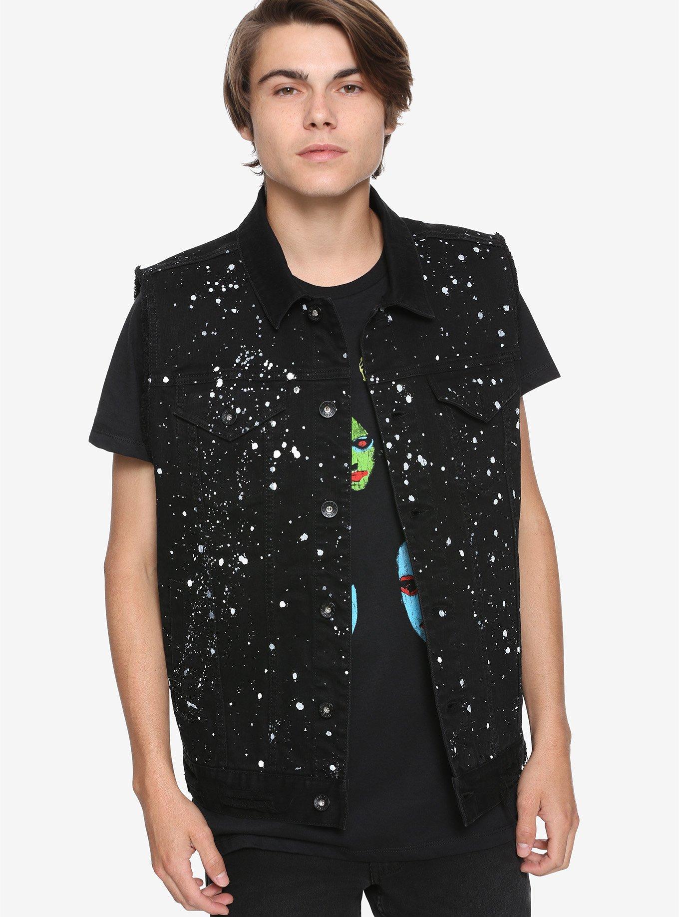 XXX RUDE Bleach Splatter Vest | Hot Topic