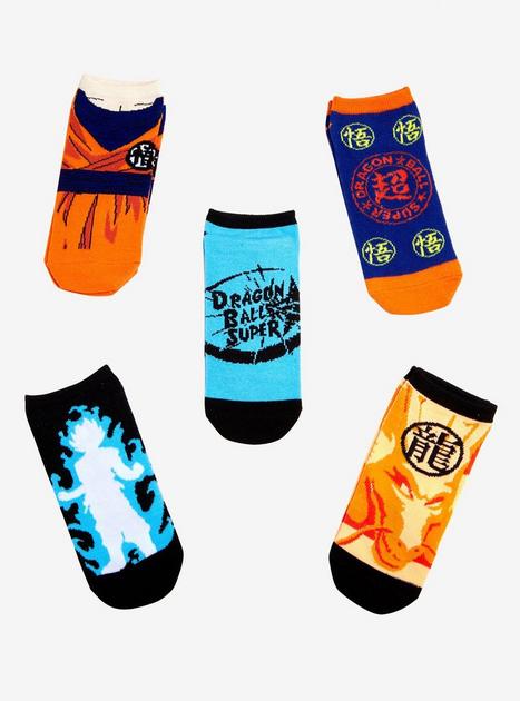 Dragon Ball Super No-Show Socks 5 Pair | Hot Topic
