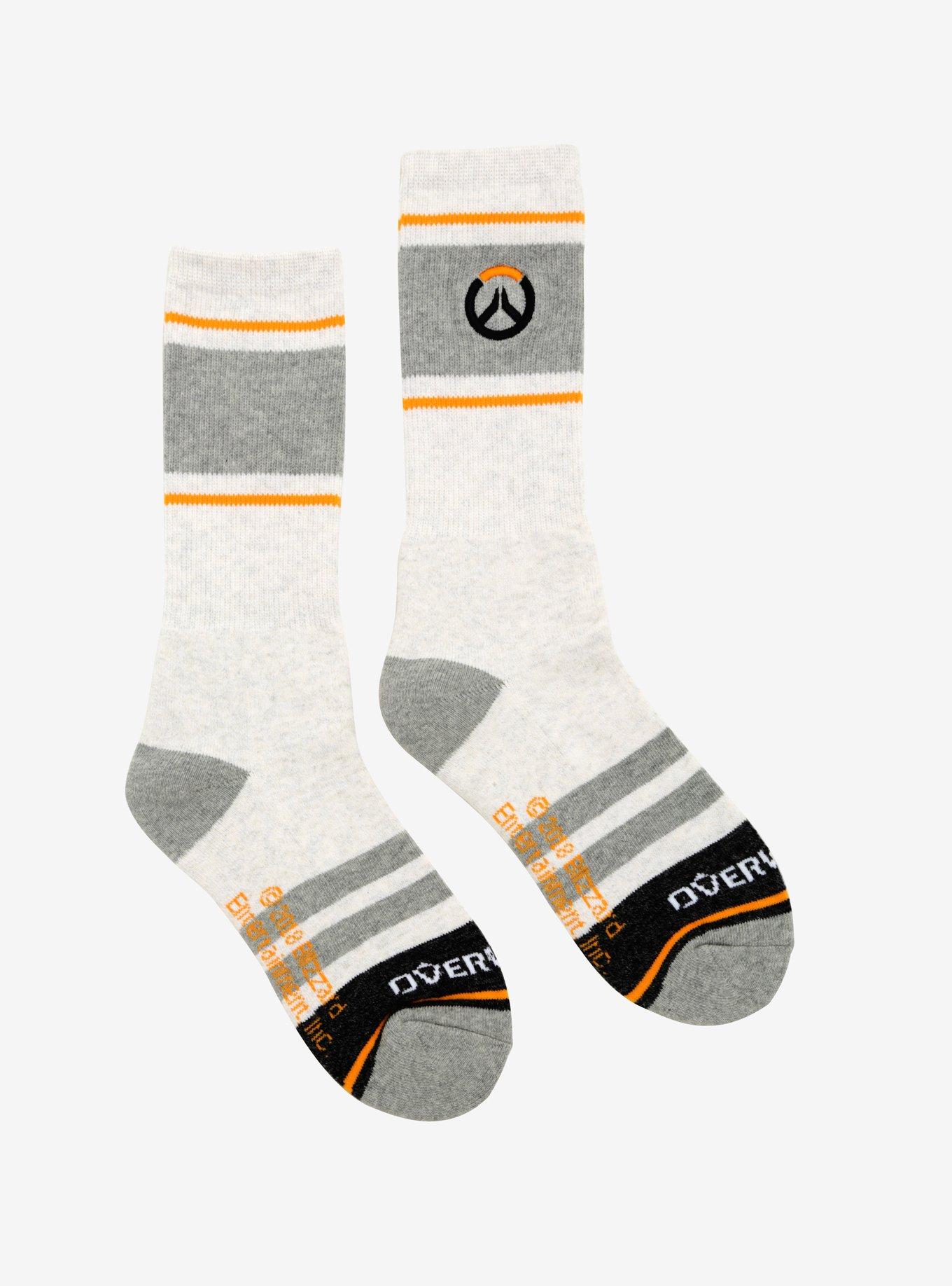 Overwatch Varsity Crew Socks | Hot Topic