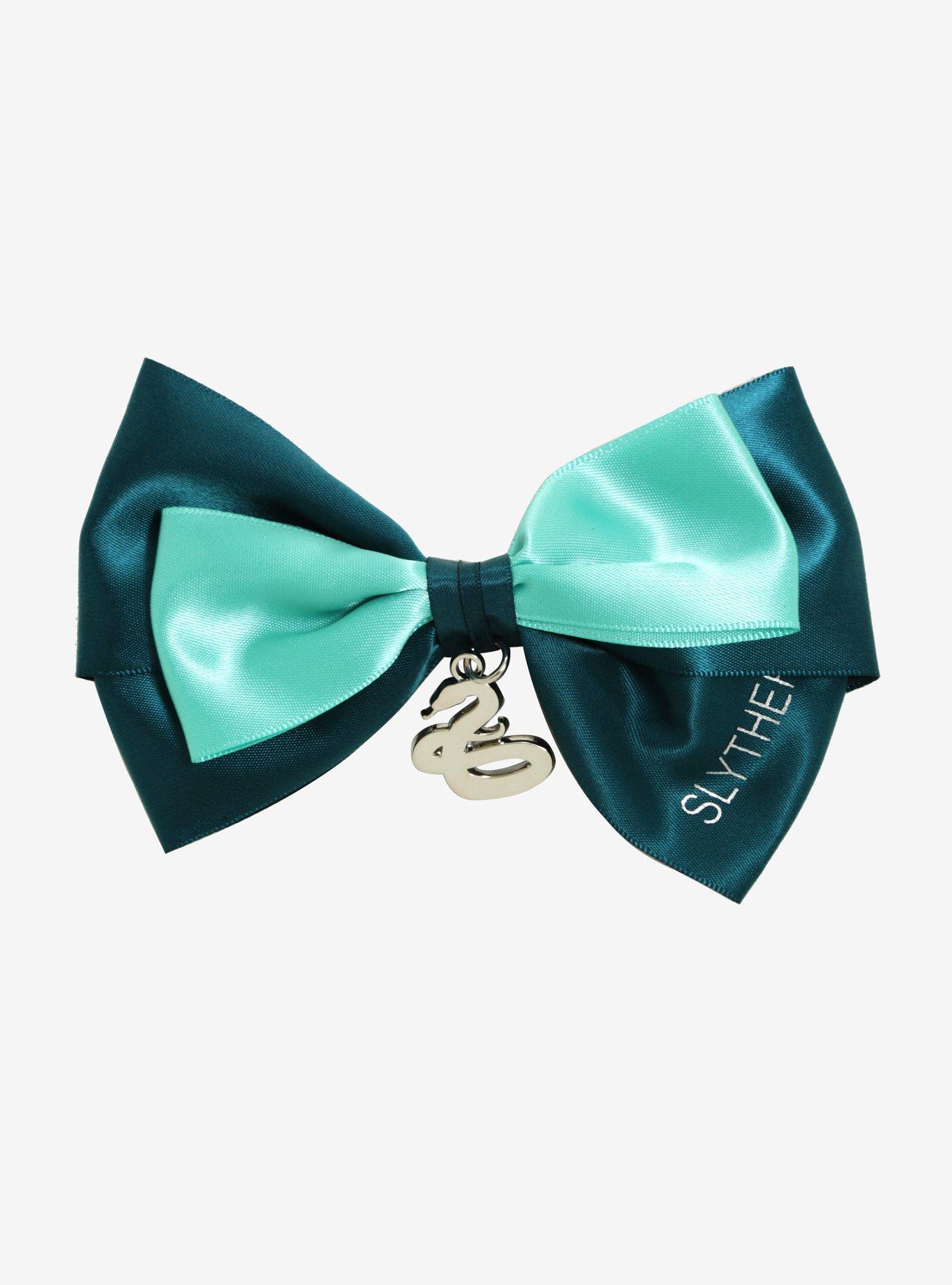 Harry Potter Slytherin Monochromatic Hair Bow | Hot Topic